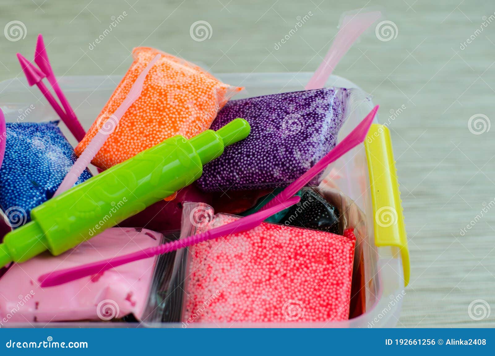 A Set of Plasticine for Modeling Different Colors on a Natural ...