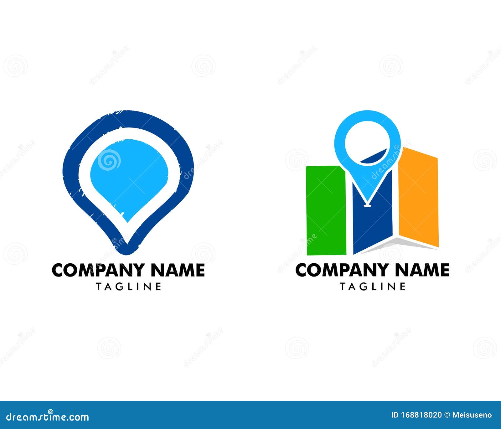 Set of Point Map Location Icon Vector Logo Template Illustration Design ...