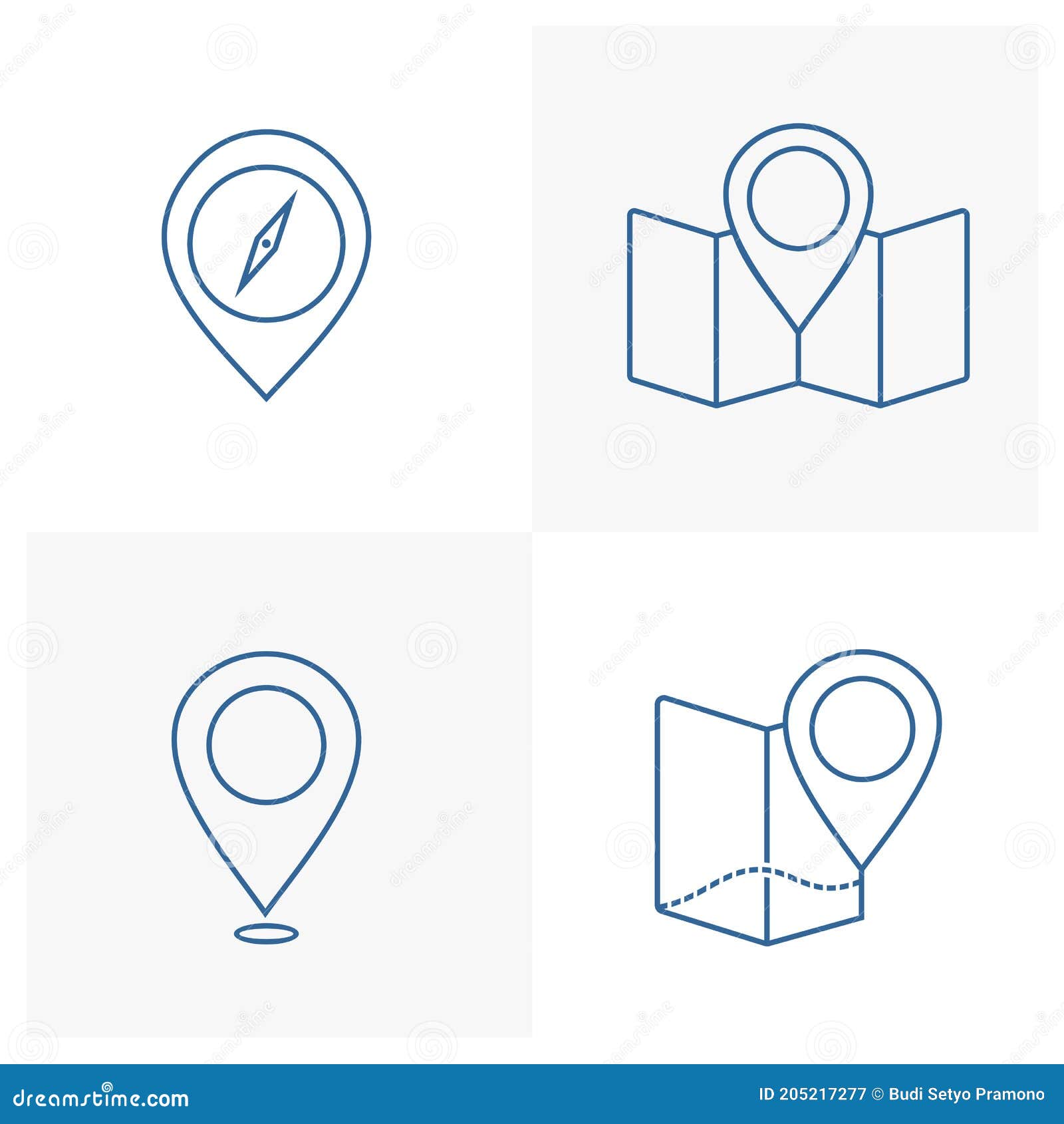 Point Maps Logo Design Vector Template, Outdoor Logo Design Concept ...