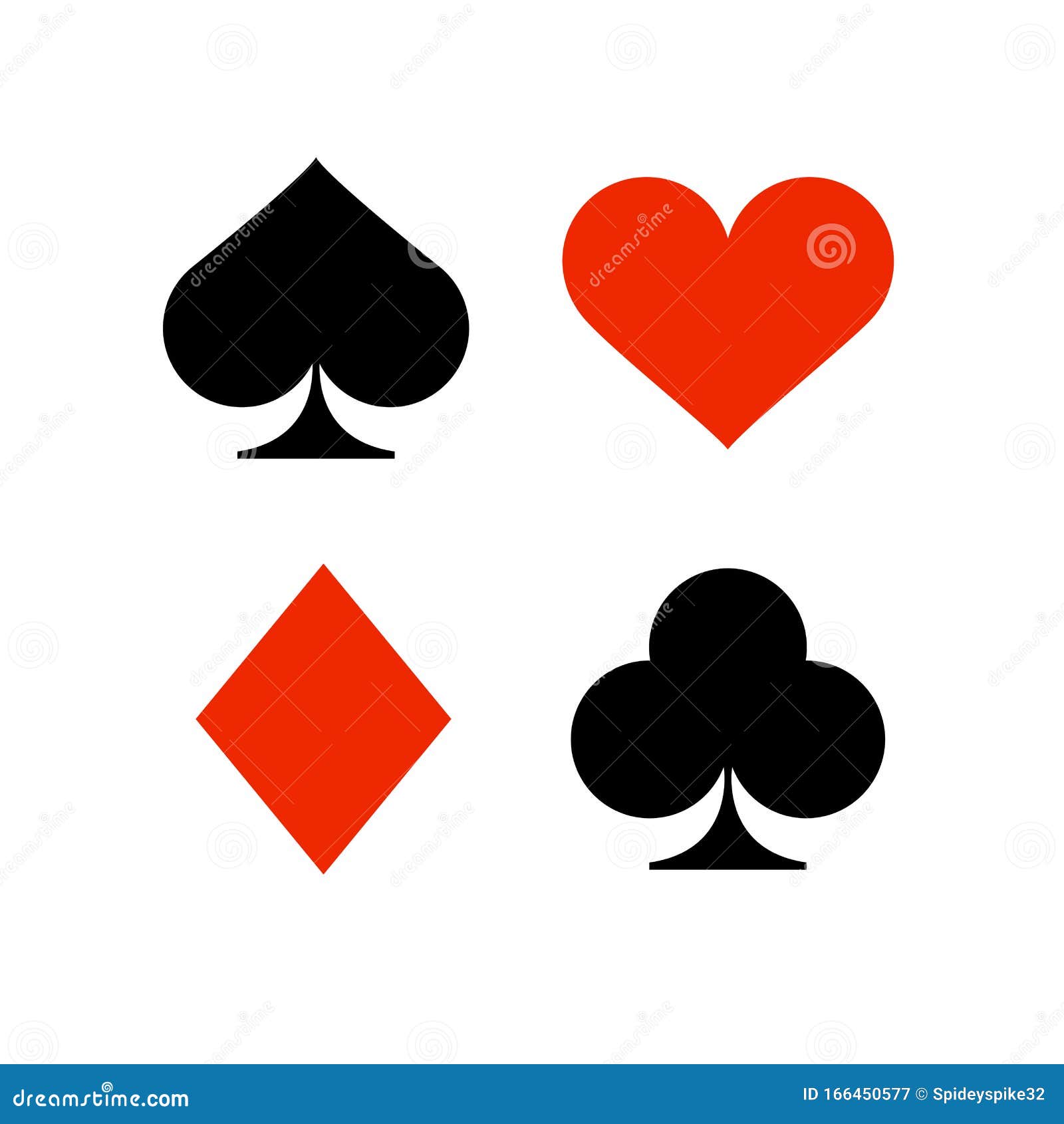 Set of Poker Icon. Isolated Vector Illustration Stock Vector ...