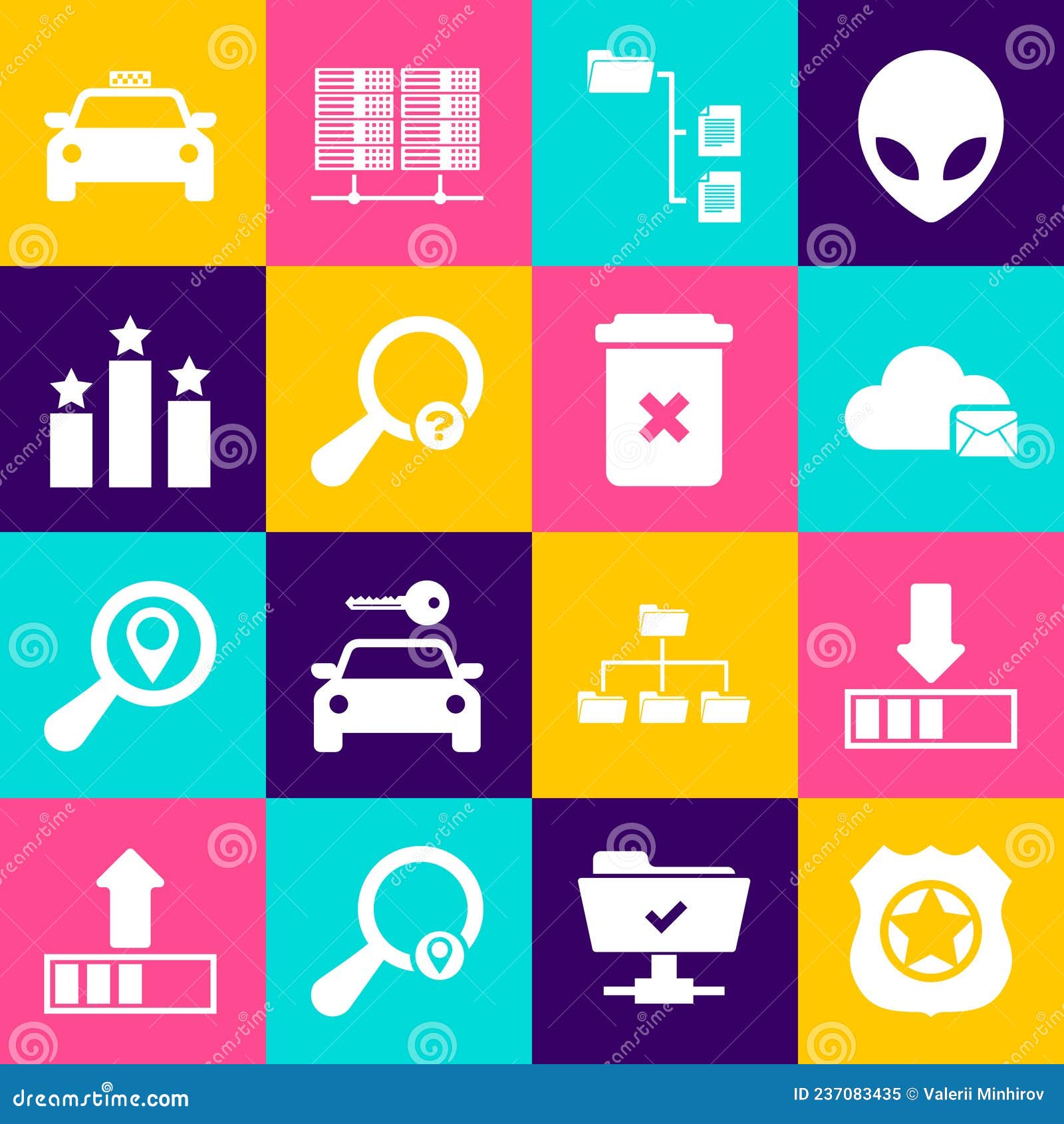Set Police Badge, Loading, Cloud Mail Server, Folder Tree, Unknown ... Set Police Badge, Loading, Cloud Mail Server, Folder Tree, Unknown ...