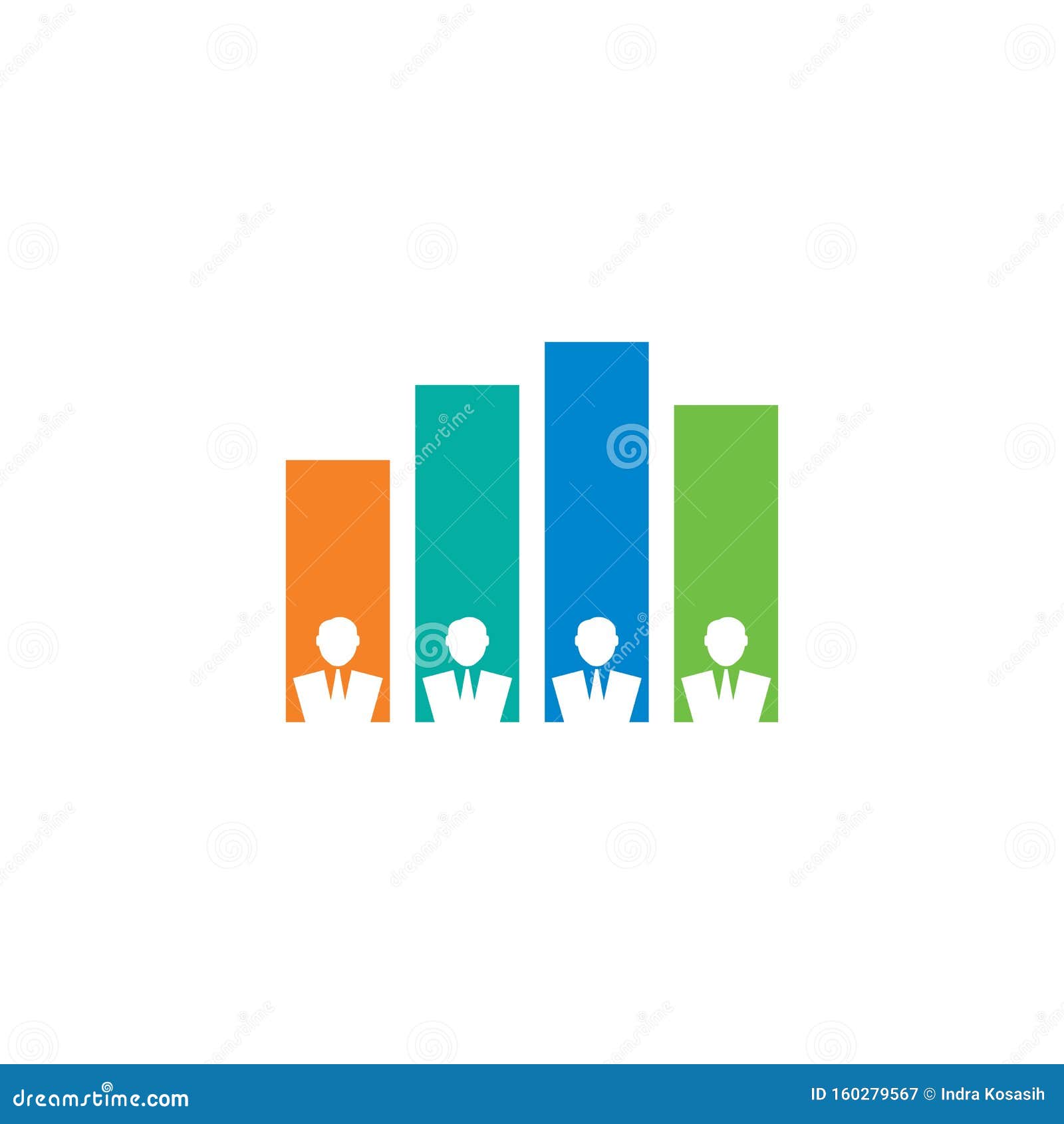 Set of Polling Chart Vector Icon Illustration Stock Vector ...