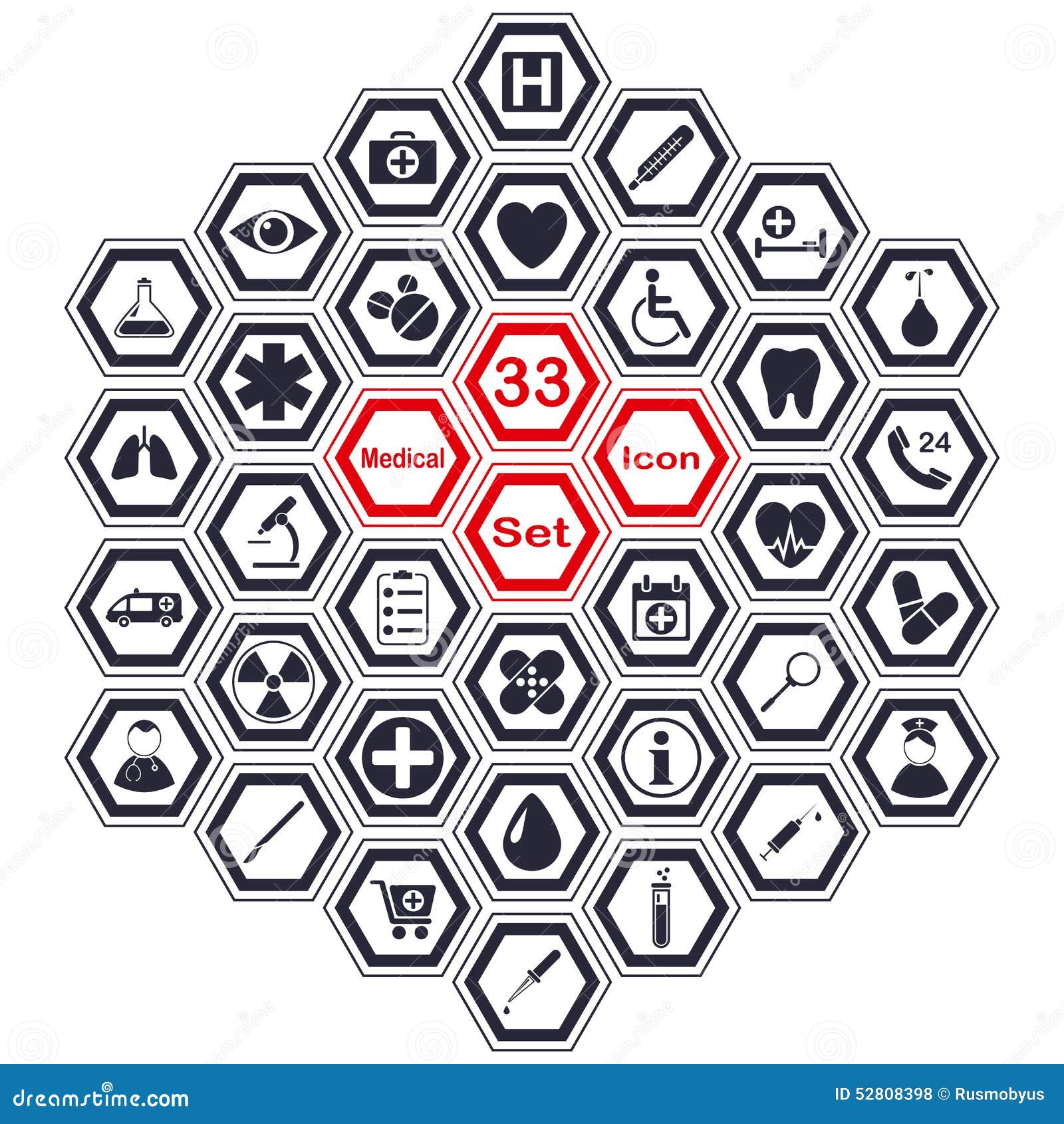 Set of Polygon Medical Icons Stock Vector - Illustration of heart ...