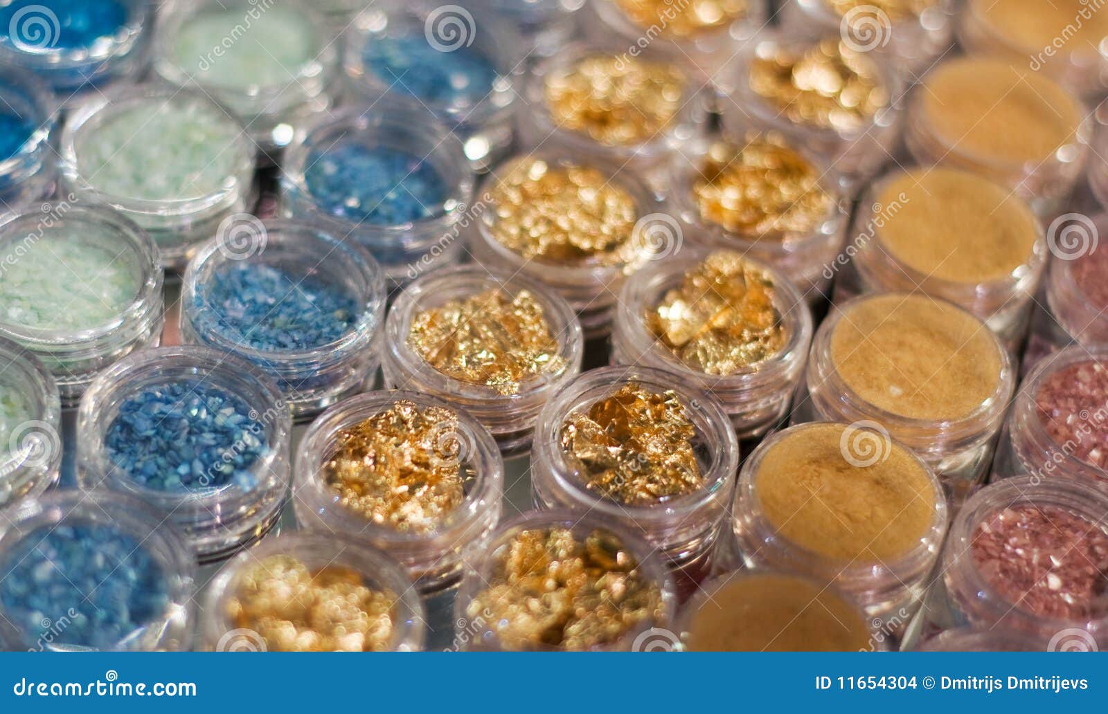 Set of powder cosmetic stock photo. Image of fangle, colourful - 11654304