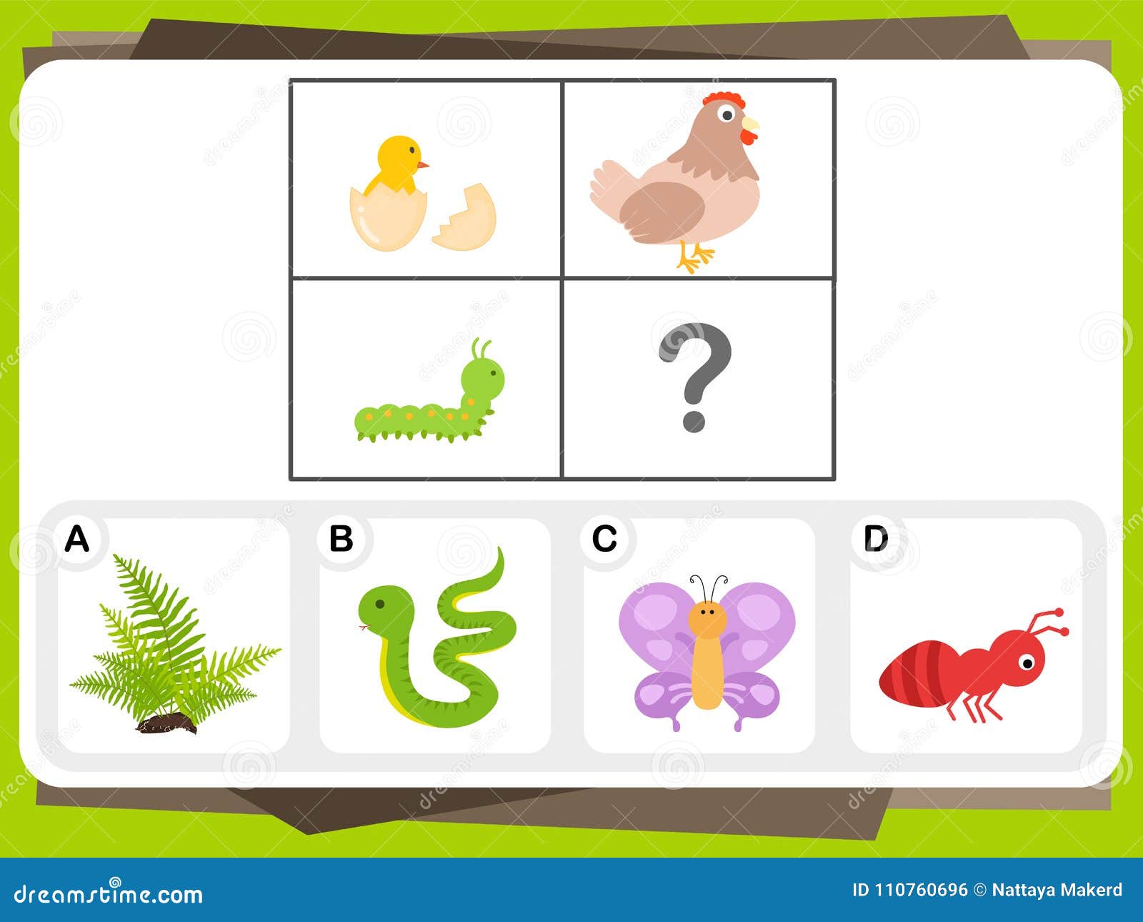 Practice Questions Worksheet For Education And IQ Test Cartoon Vector ...