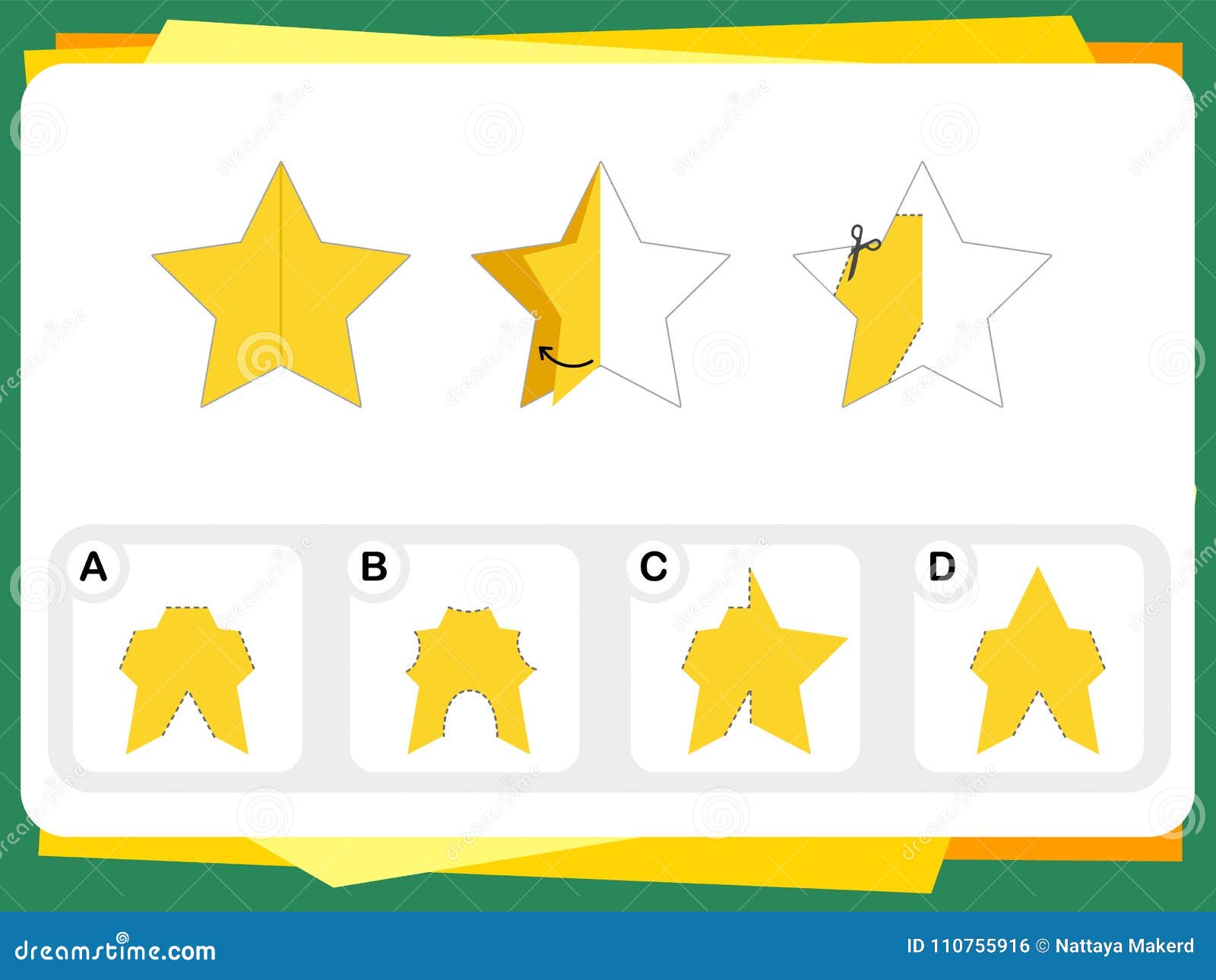 Practice Questions Worksheet for Education and IQ Test Stock Vector ...