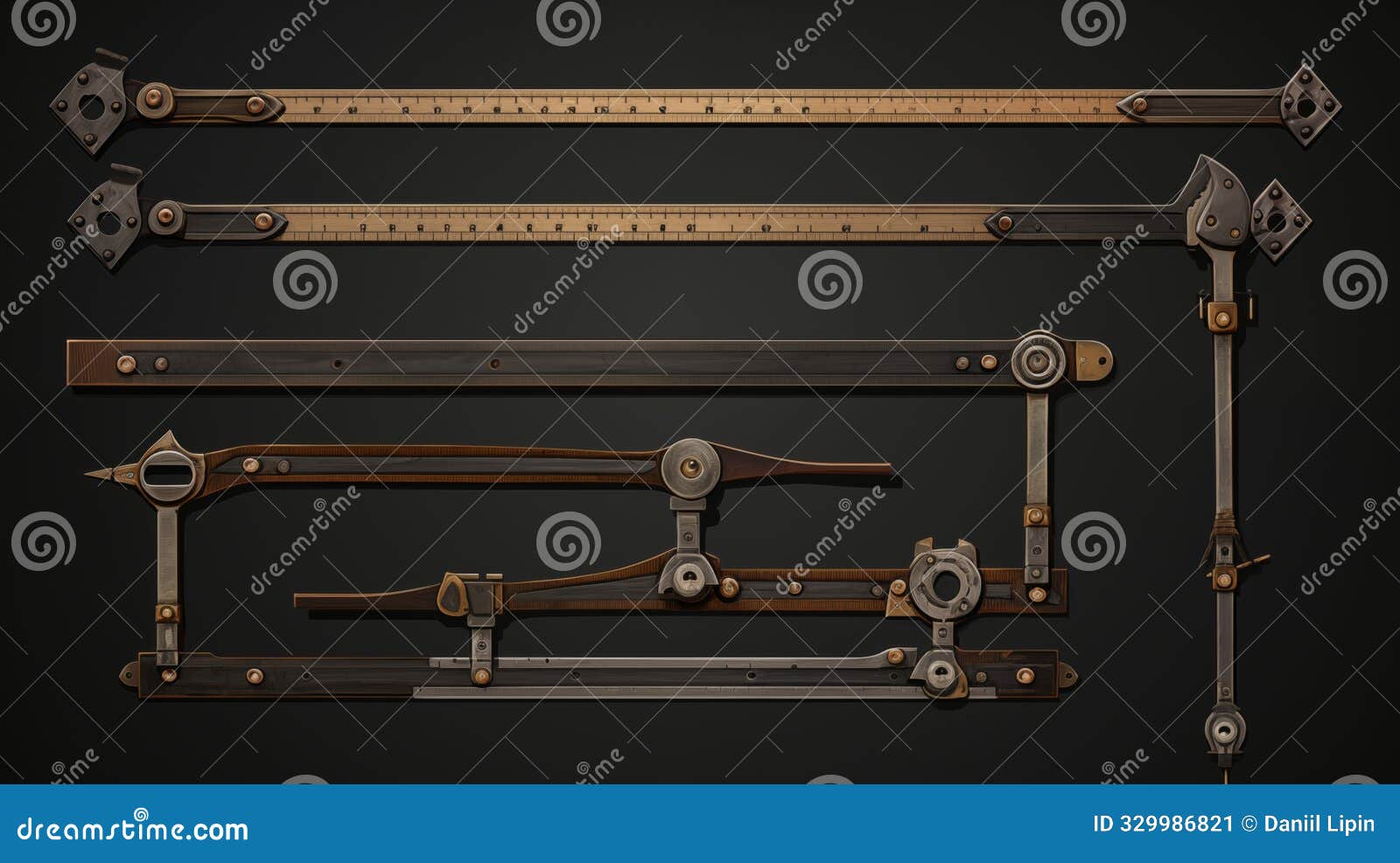 A Set of Precision Drafting Tools for Architects. Digital Concept ...