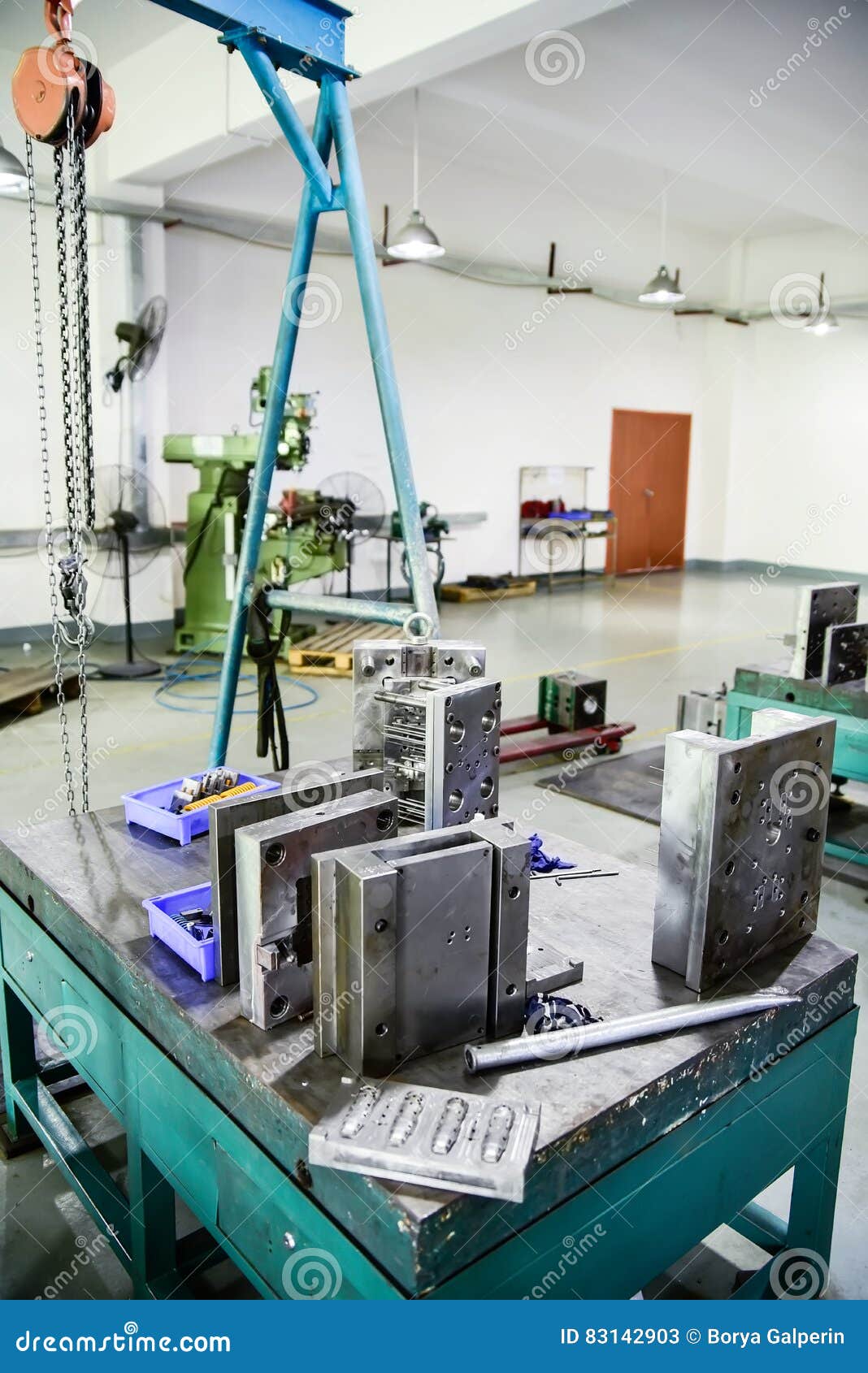 Set of press forms stock image. Image of manufacture - 83142903