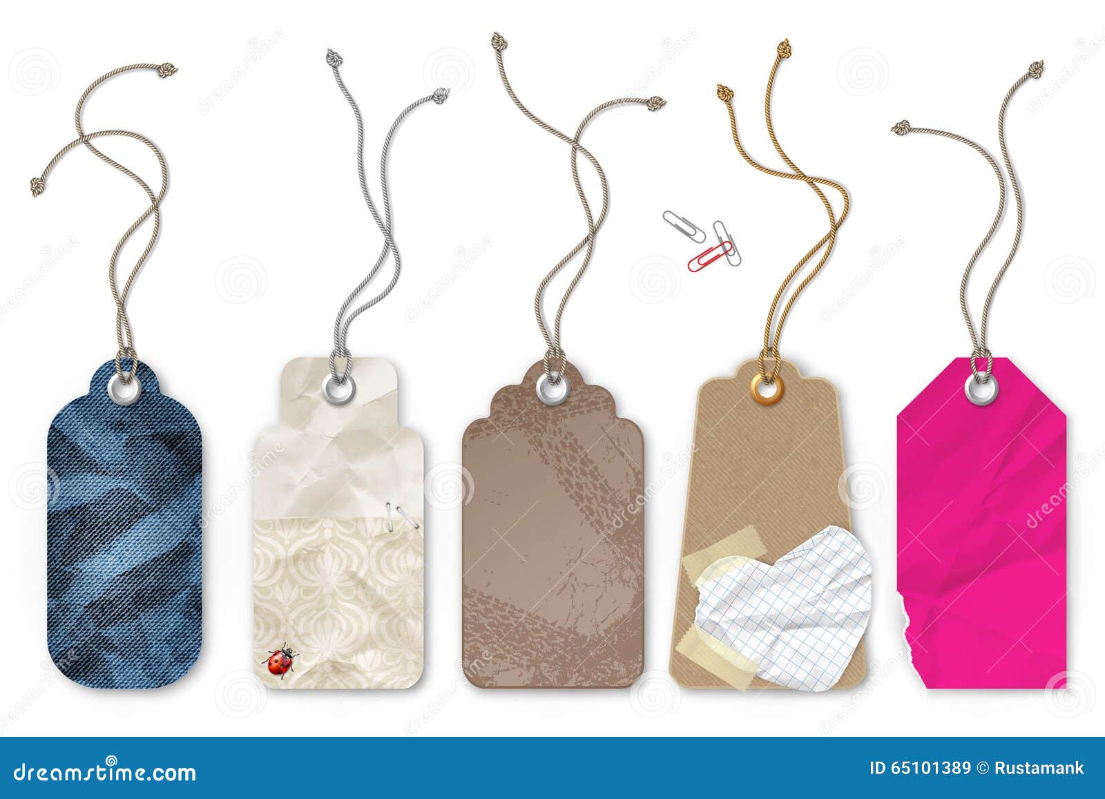 Set of Price and Sale Tags for Store Stock Vector - Illustration of ...