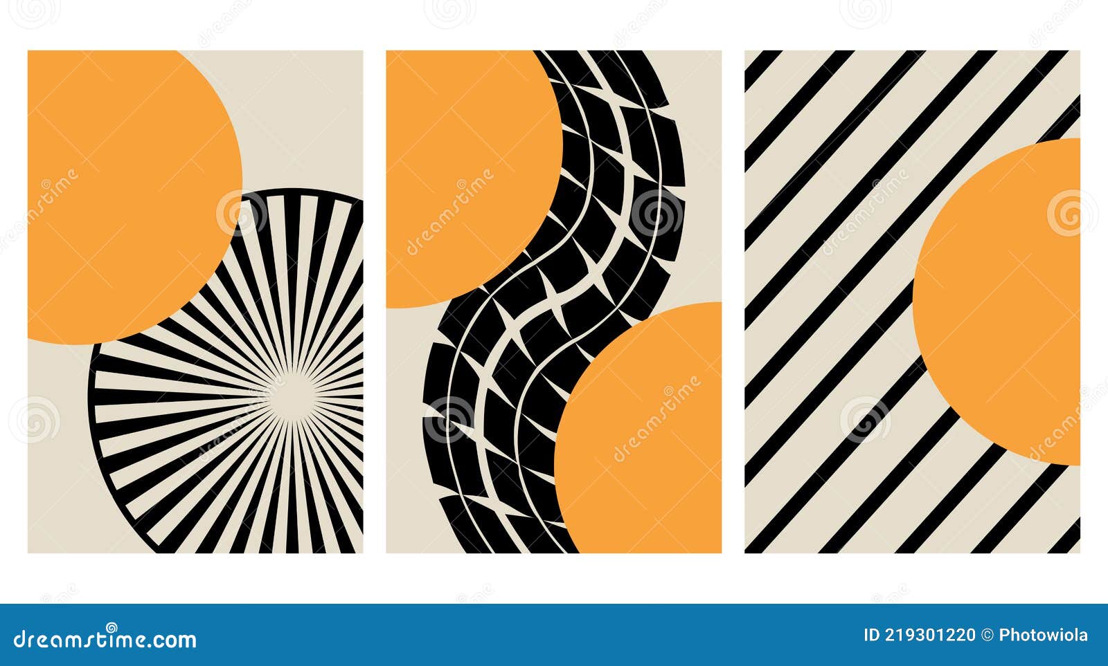 Set of 3 Printable Illustrations, Minimalist Pattern, Wall Art, Home ...
