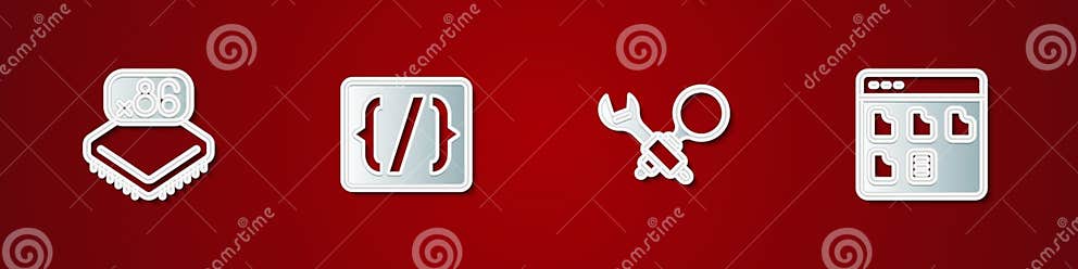 Set Processor with Microcircuits CPU, Programming Language Syntax, Debugging and Browser Files ...