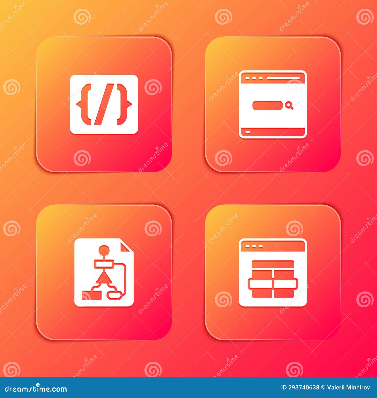 Set Flowchart, Code Terminal, Processor And MySQL Code Icon. Vector ... Set Flowchart, Code Terminal, Processor And MySQL Code Icon. Vector ...