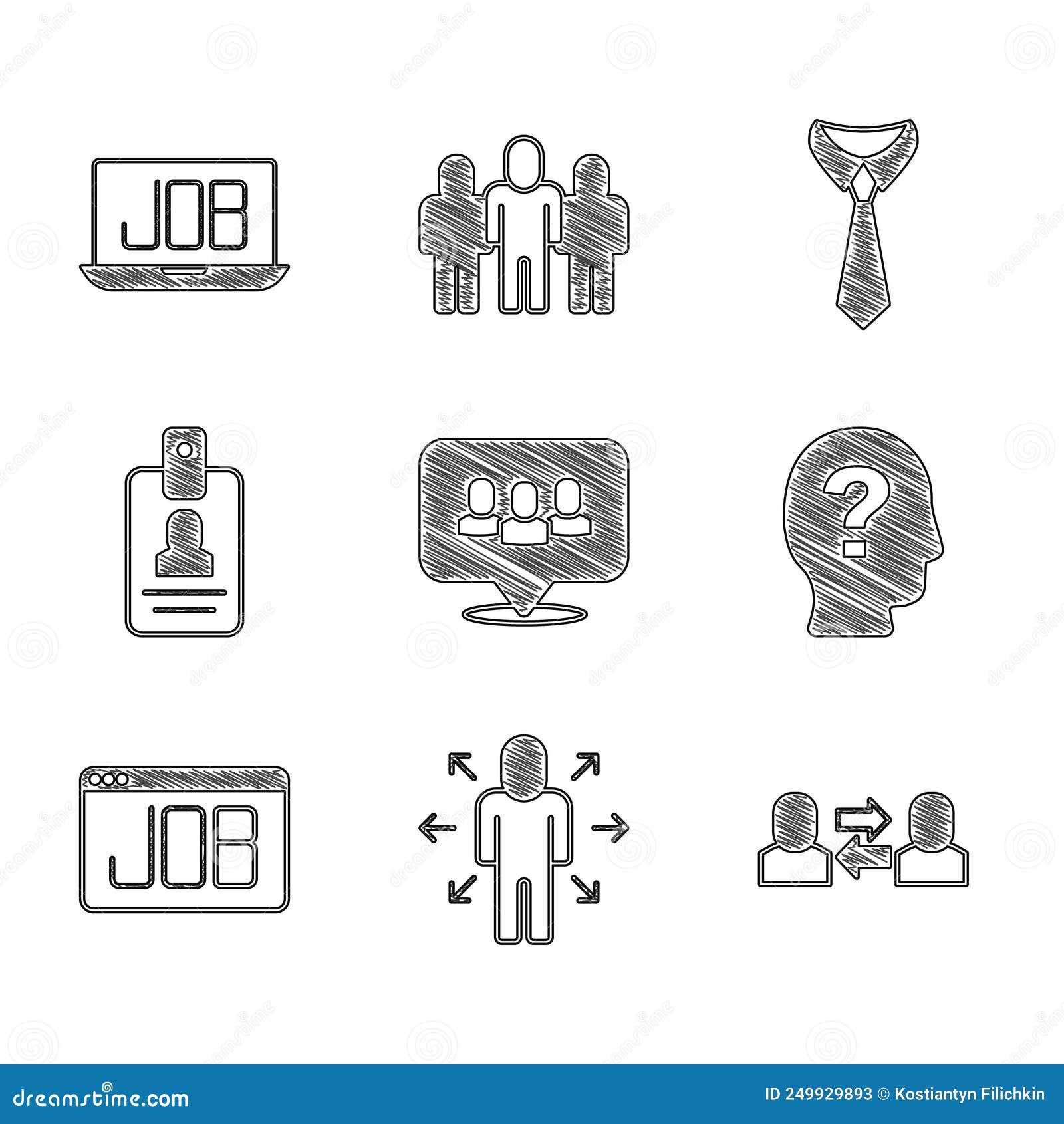 Set Project Team Base, Multitasking Manager Working, Exchange, Worker ...