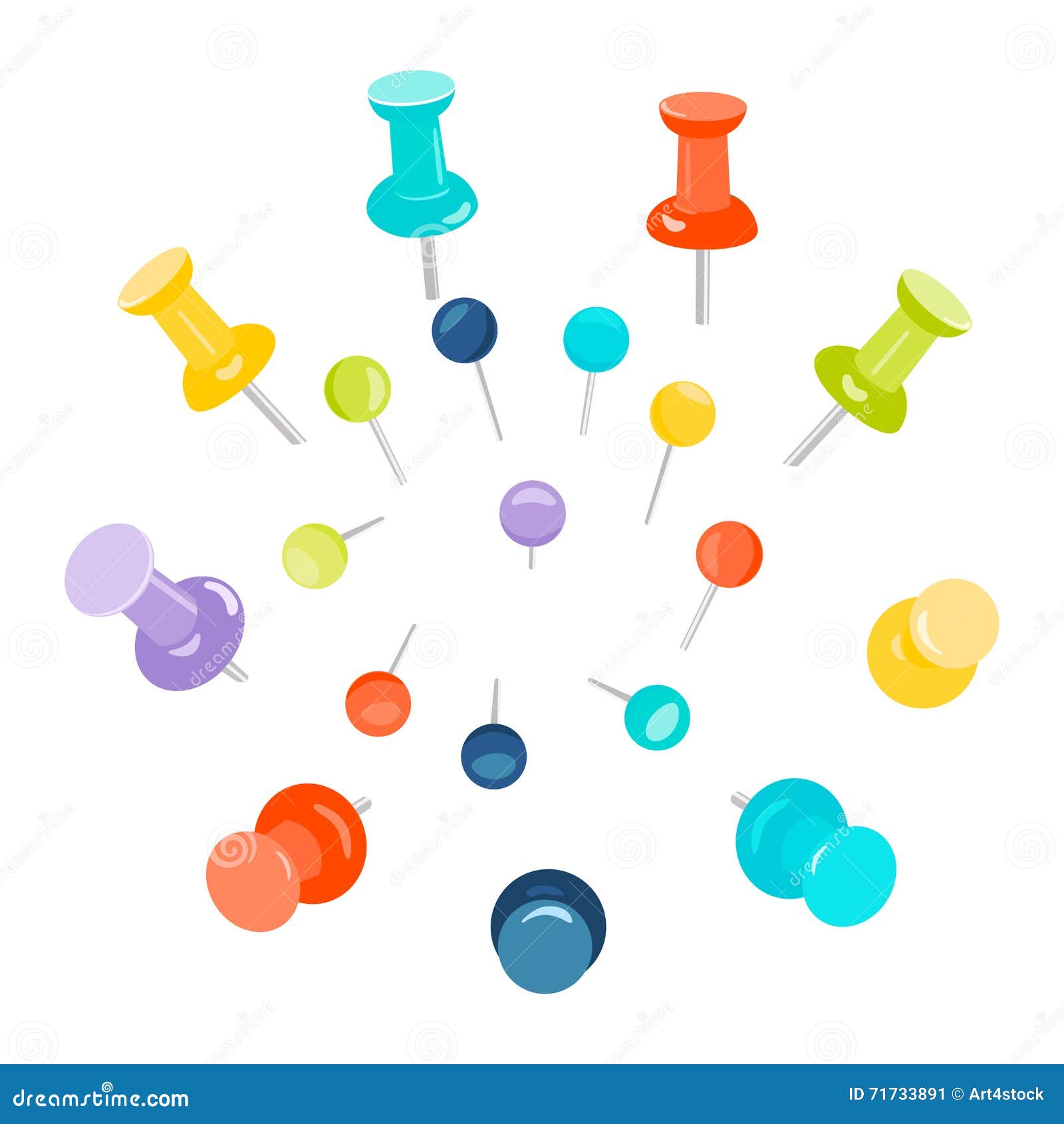 Tacks Vector Stock Illustrations – 336 Tacks Vector Stock Illustrations ...