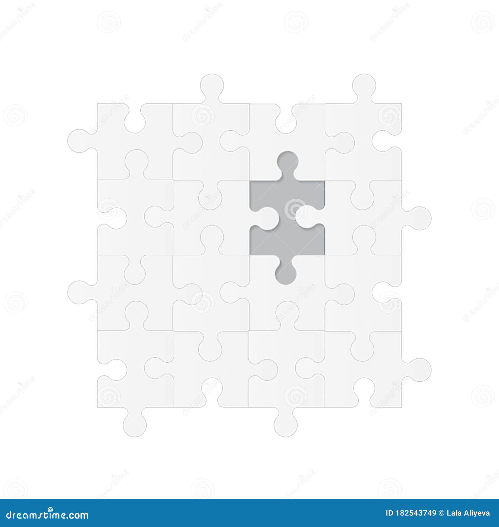 Set Puzzle Pieces. Texture Mosaic Background Stock Illustration ...