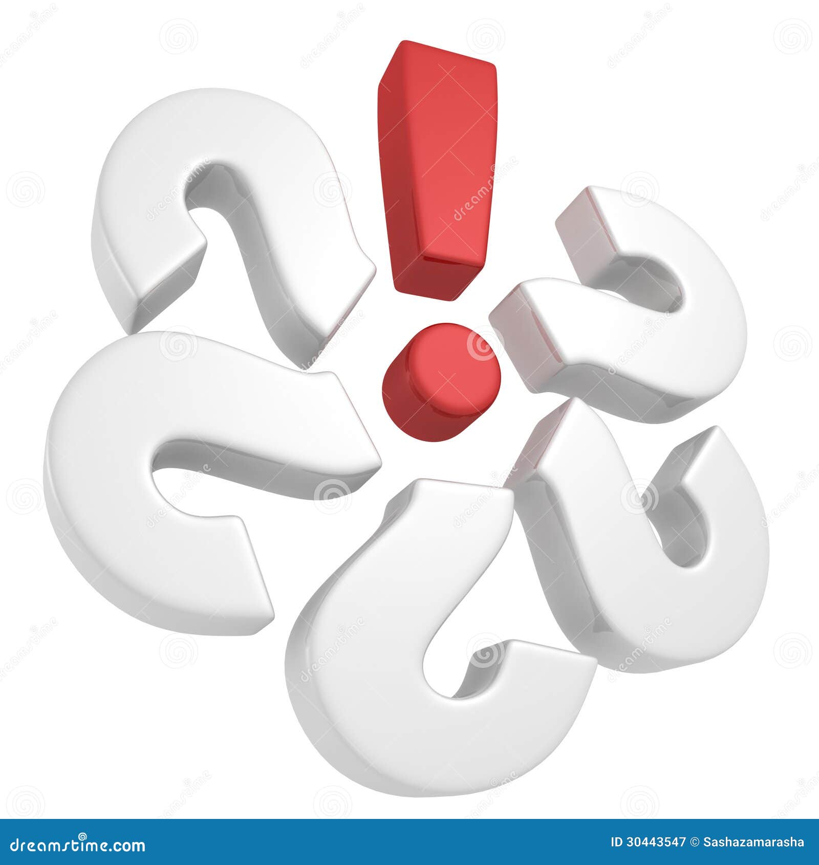 Set of Question Marks with Solution Red Exclamation Mark Stock ...