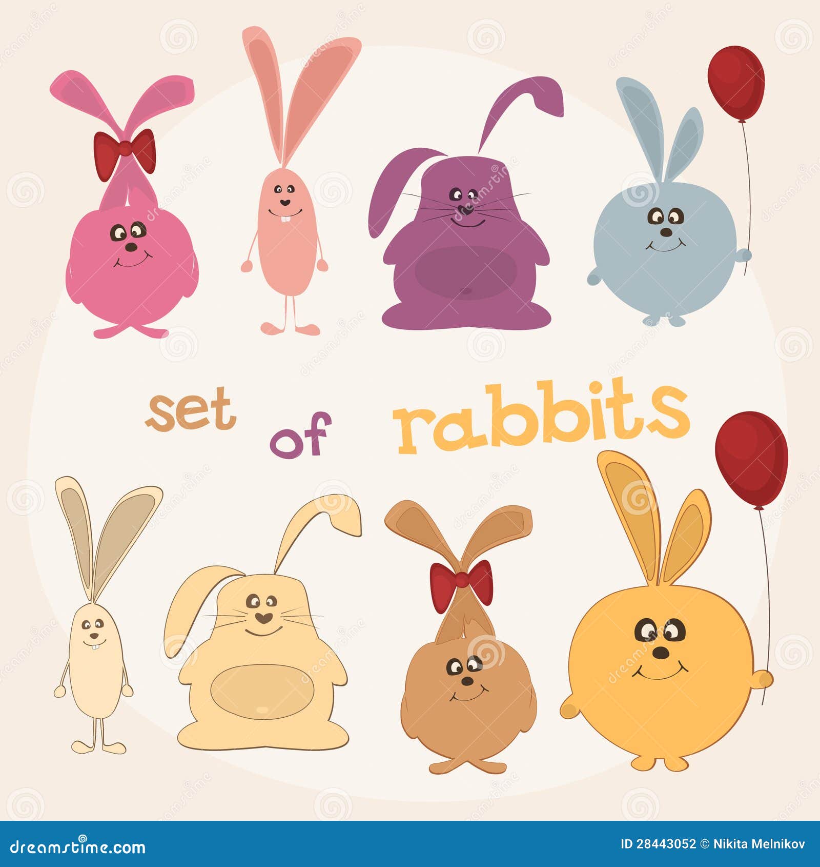 Stylized Rabbits Stock Illustrations – 339 Stylized Rabbits Stock ...