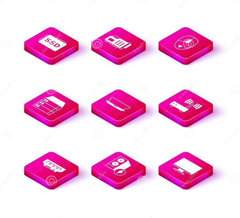 Set RAM, Random Access Memory, Case of Computer, Server, Data, Web ... Set RAM, Random Access Memory, Case of Computer, Server, Data, Web ...