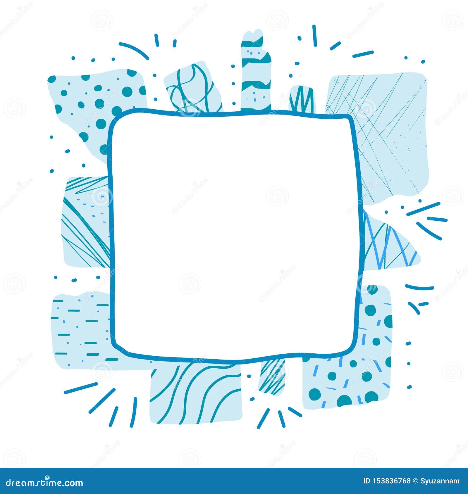 Set of Random Design Elements. Vector Collection. Stock Vector ...