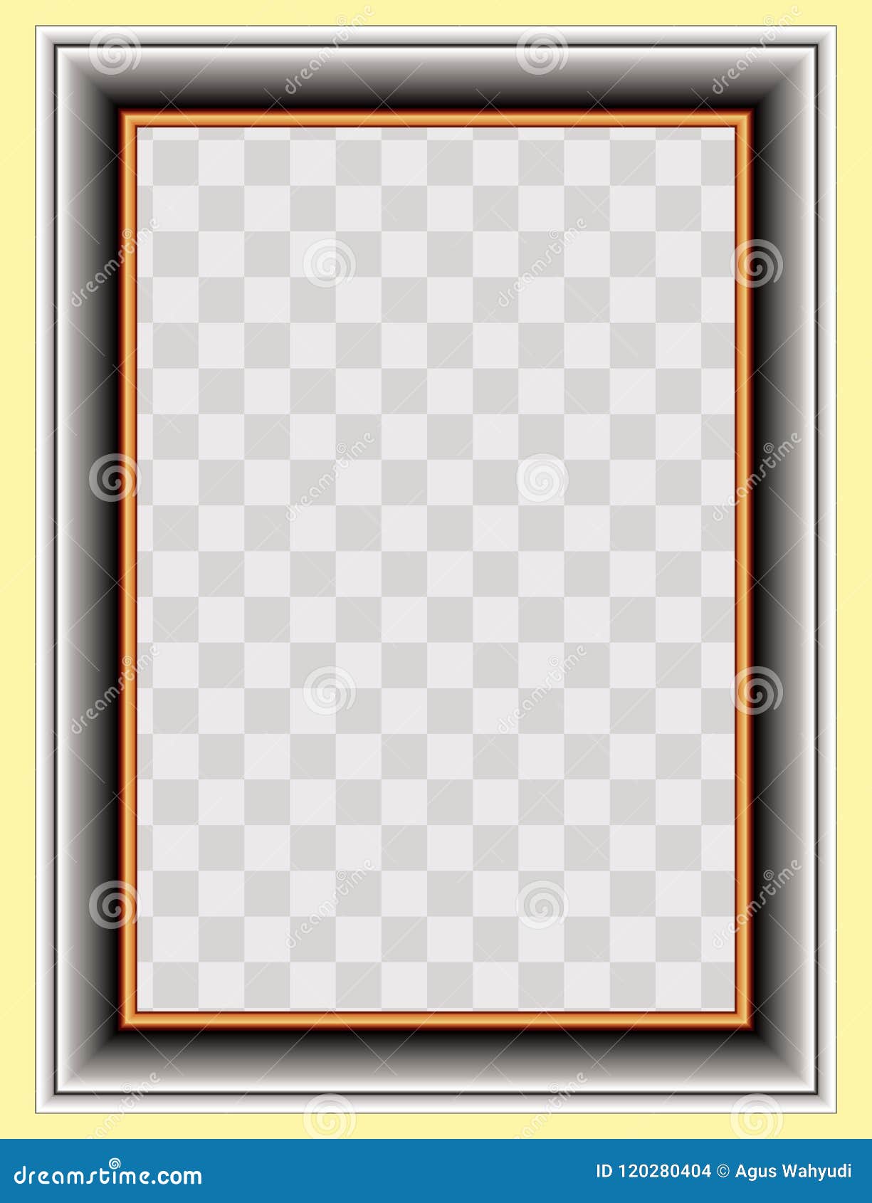 Set of realistic frame set stock illustration. Illustration of easy ...