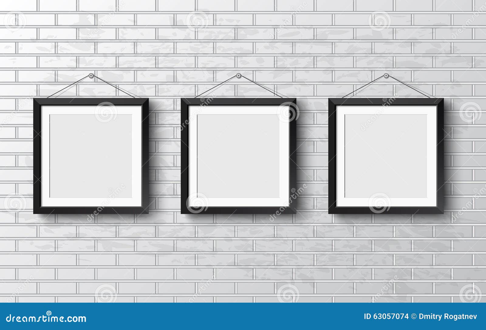 Set Realistic frame. stock vector. Illustration of abstract - 63057074