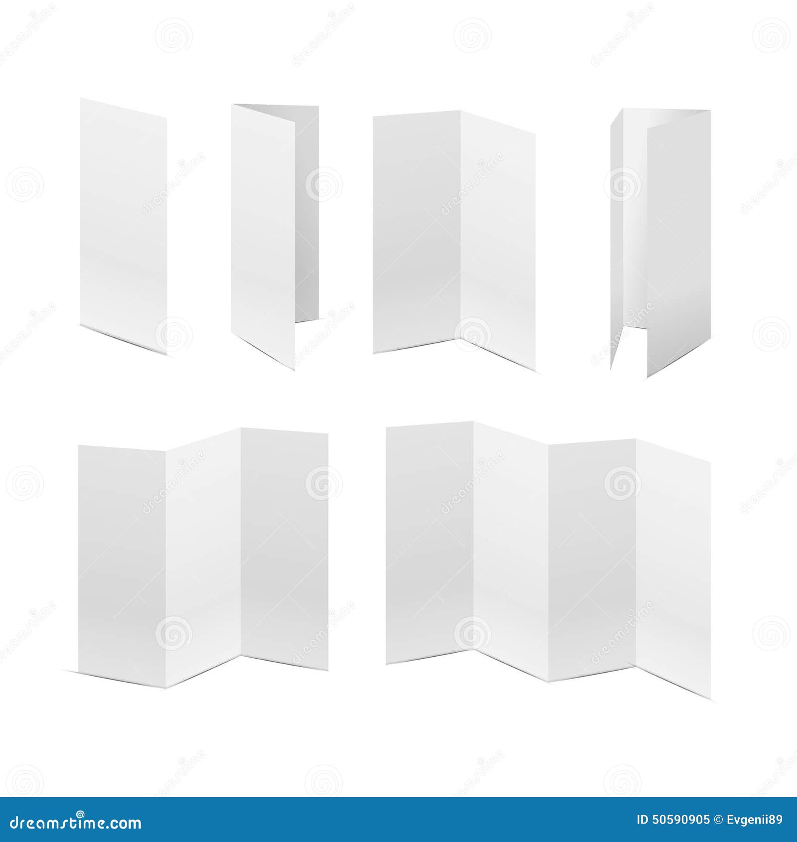 Folded Documents Vector Illustration | CartoonDealer.com #33494520