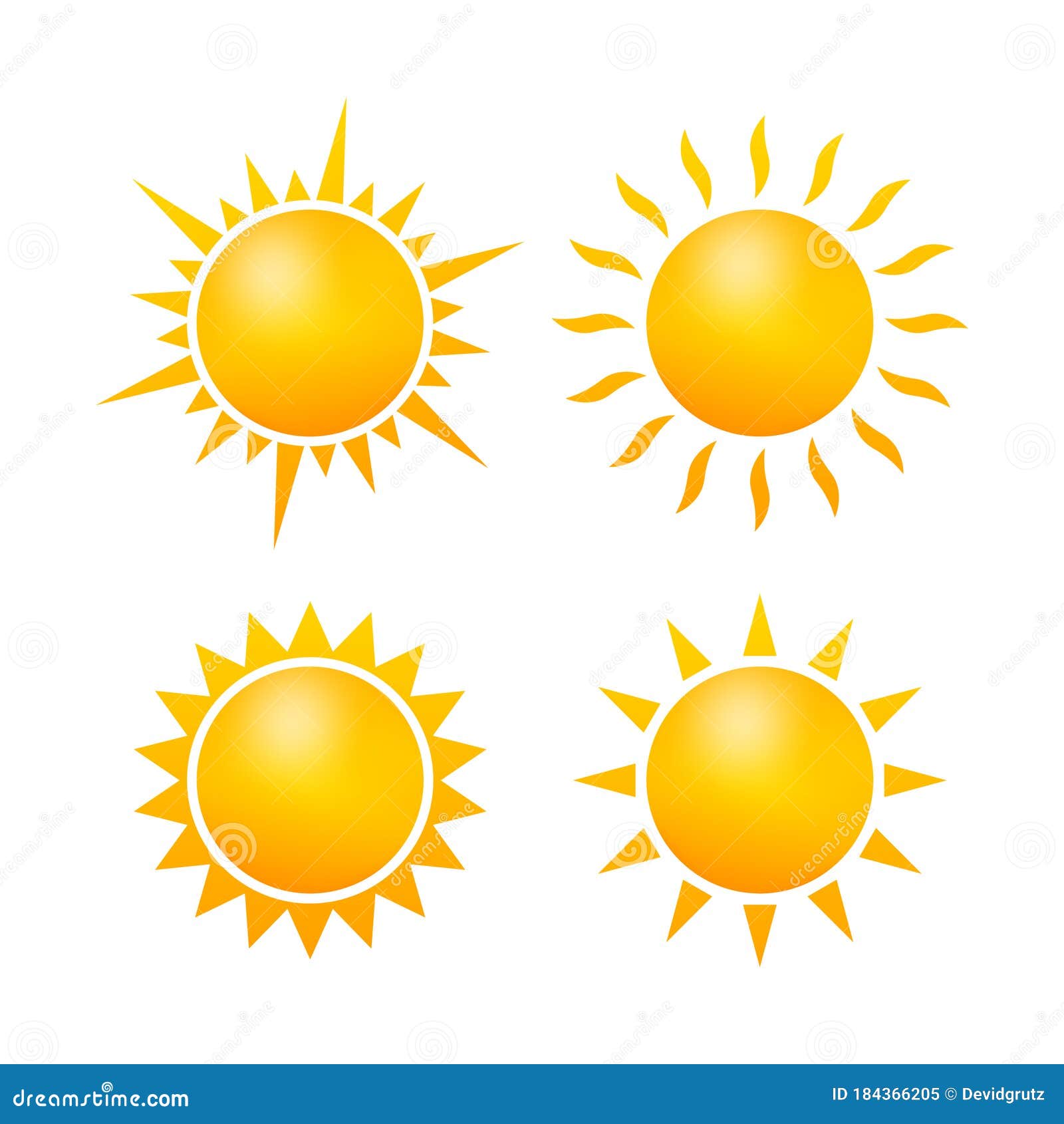 Realistic Sun Clipart