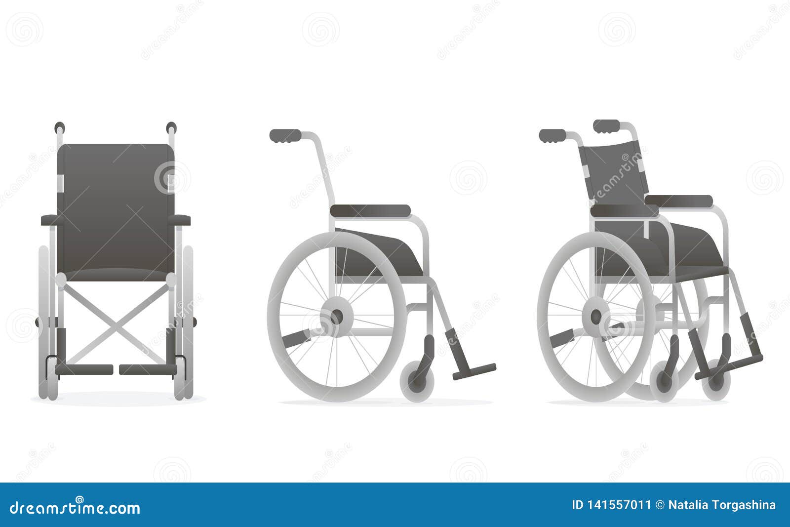 Man On Wheelchair Realistic Handicapped Symbol Isolated - PNG Royalty ...