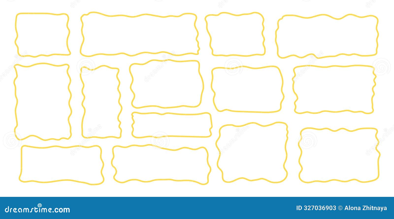 Set Rectangle and Square Paper Quote Frames, Quote Text Box, Empty Form ...