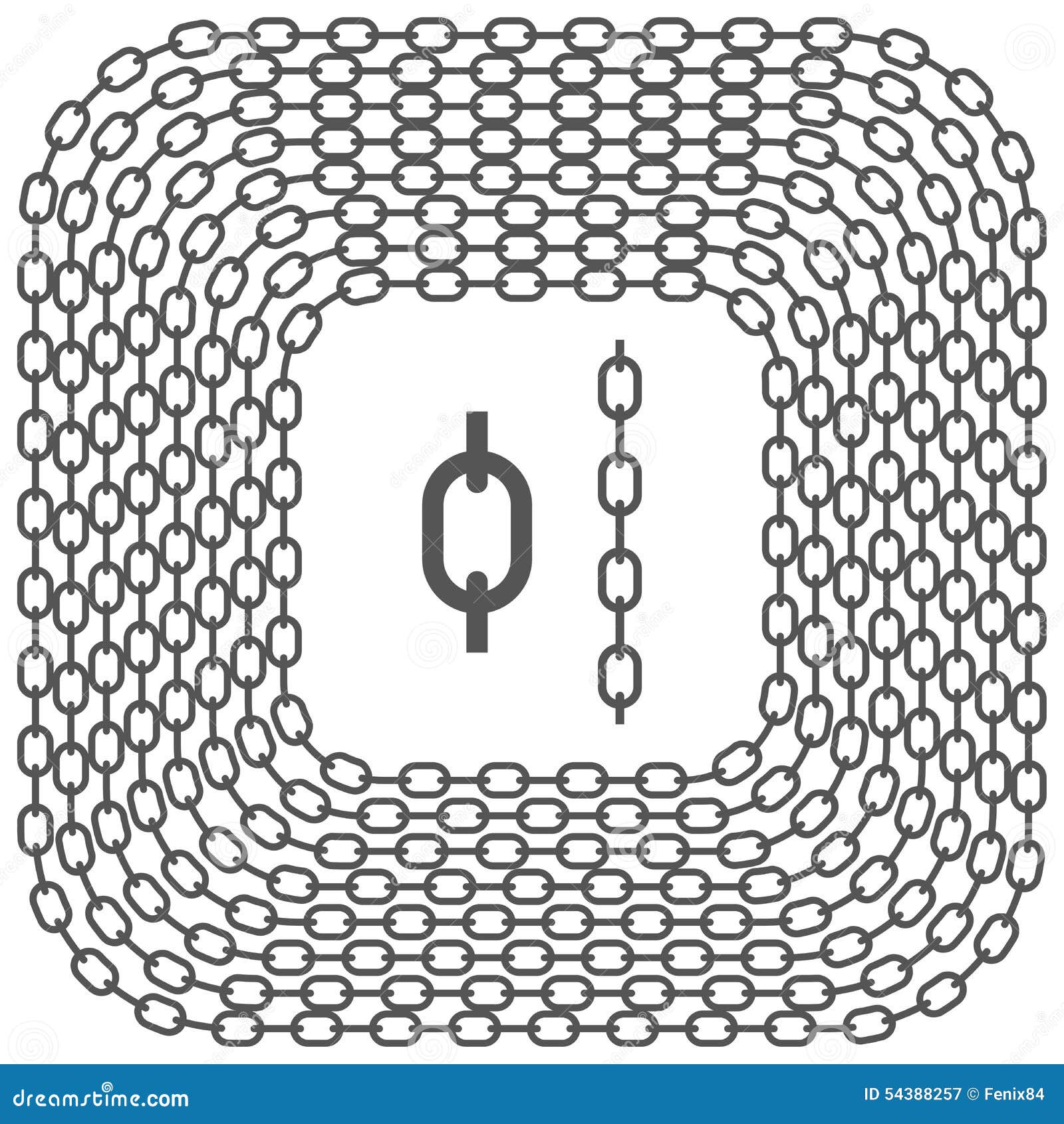 Set of rectangular frames stock vector. Illustration of hawser - 54388257