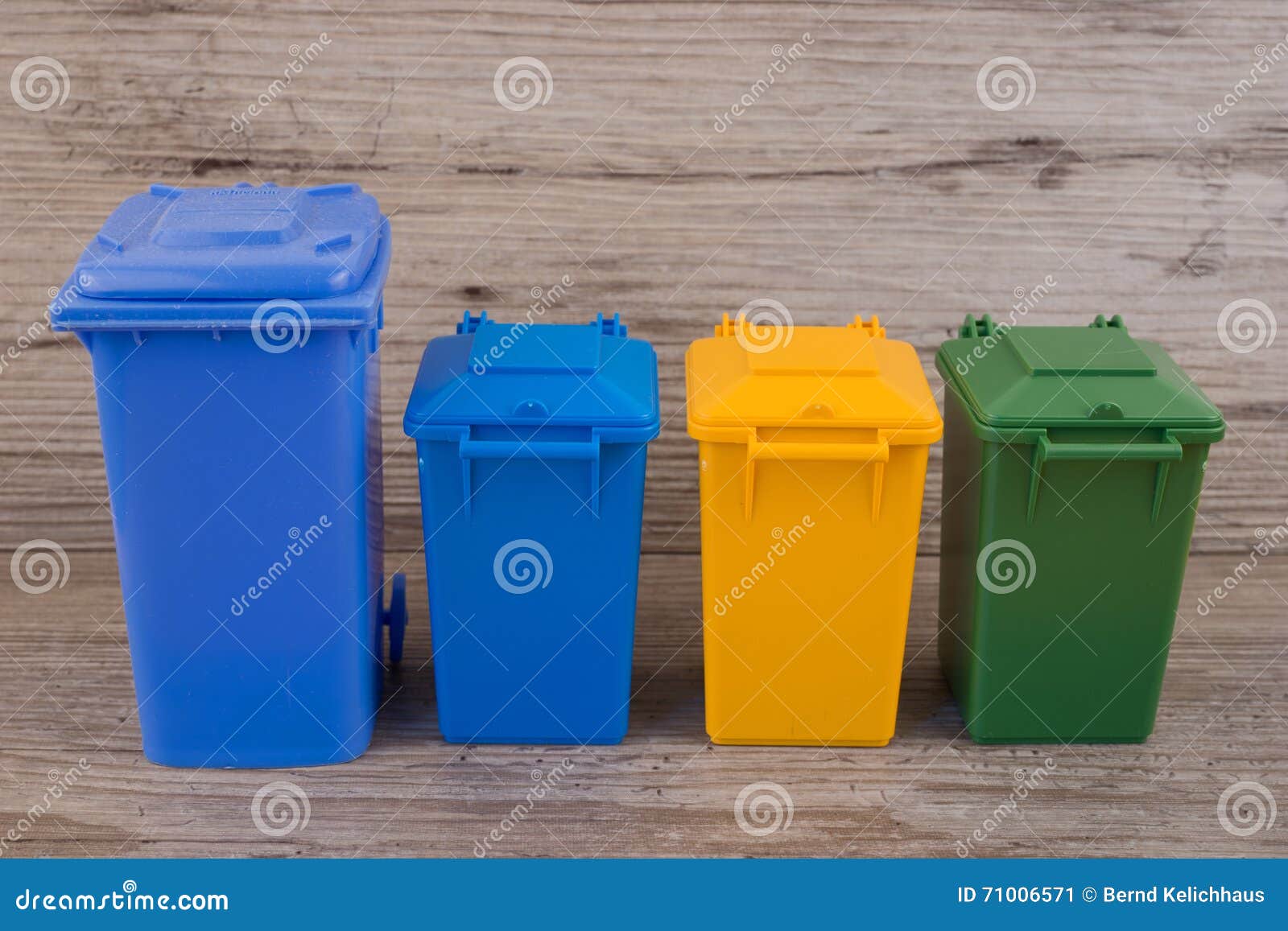 Set of Recycle Garbage Bins Stock Image - Image of awareness, bottle ...