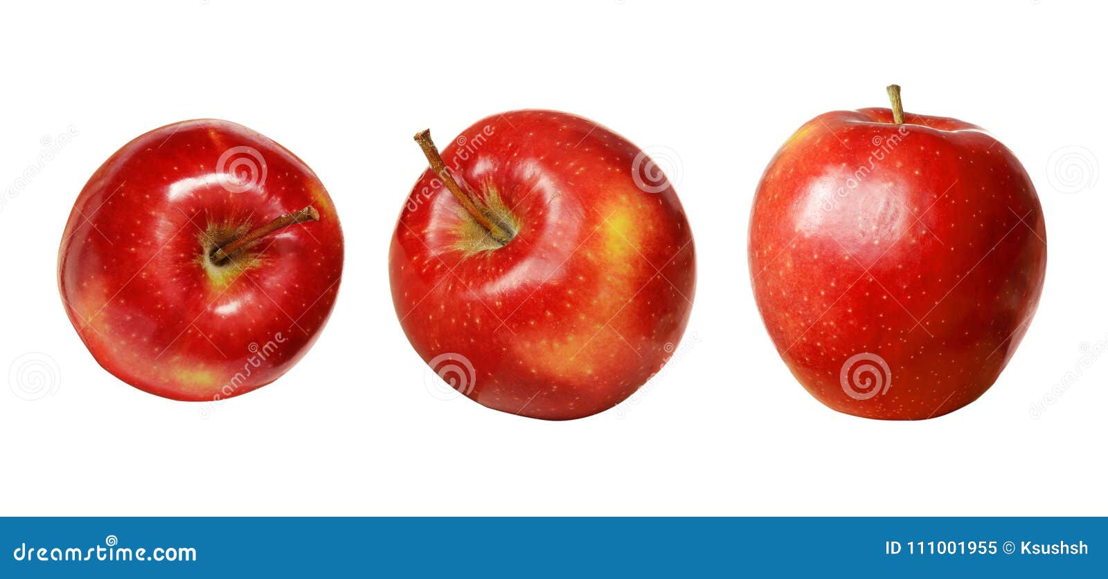 Set of red apples stock image. Image of white, organic - 111001955