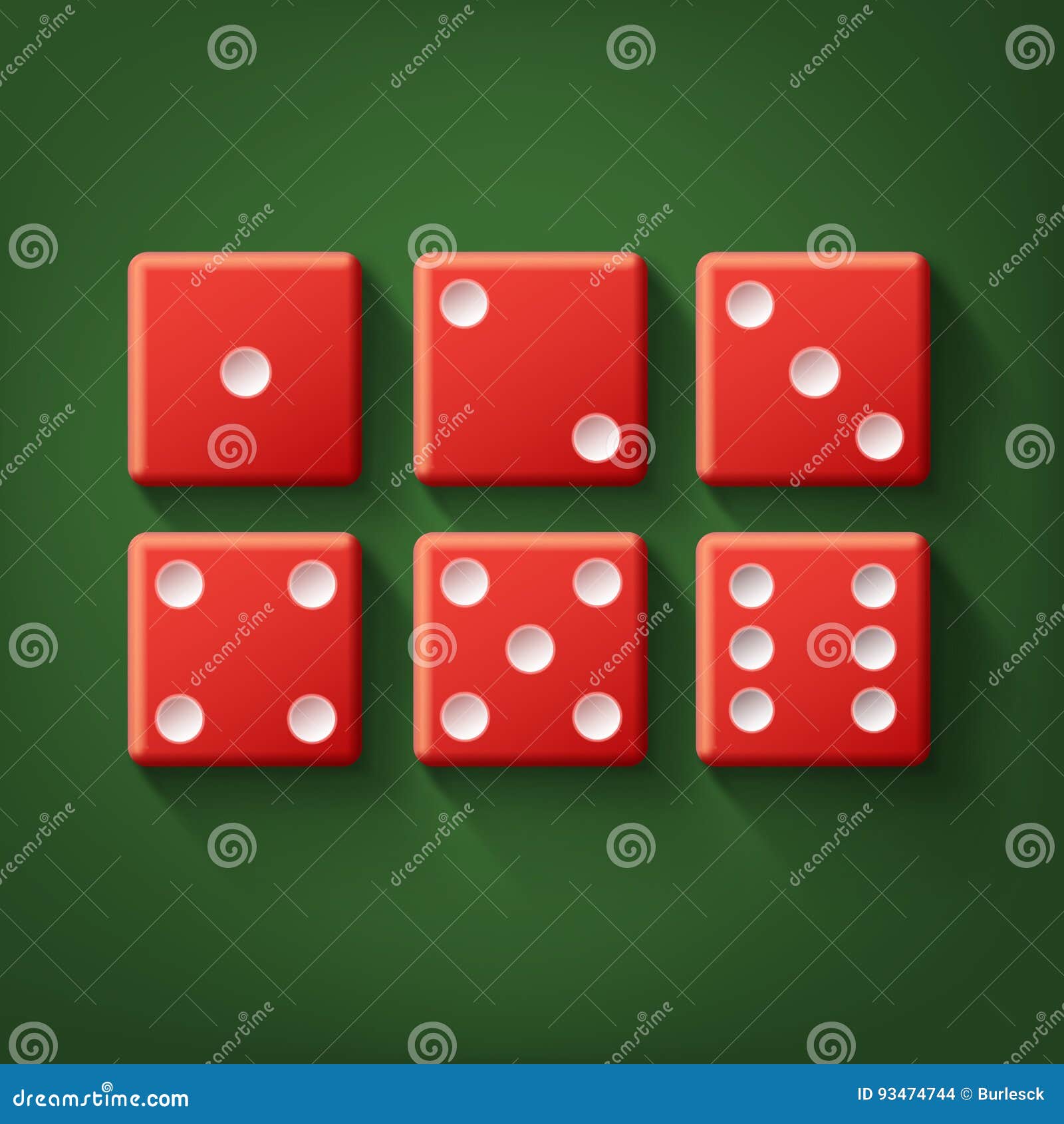 Dice Top Stock Illustrations – 741 Dice Top Stock Illustrations ...