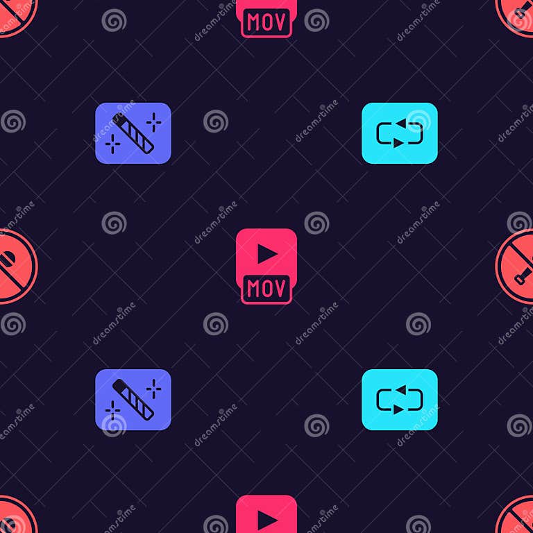 Set Repeat Button, Photo Retouching, MOV File and Mute Microphone on ...