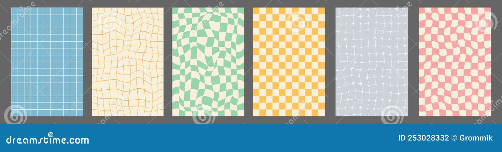 Set of Retro Patterns. a Collection of Backgrounds for the ...