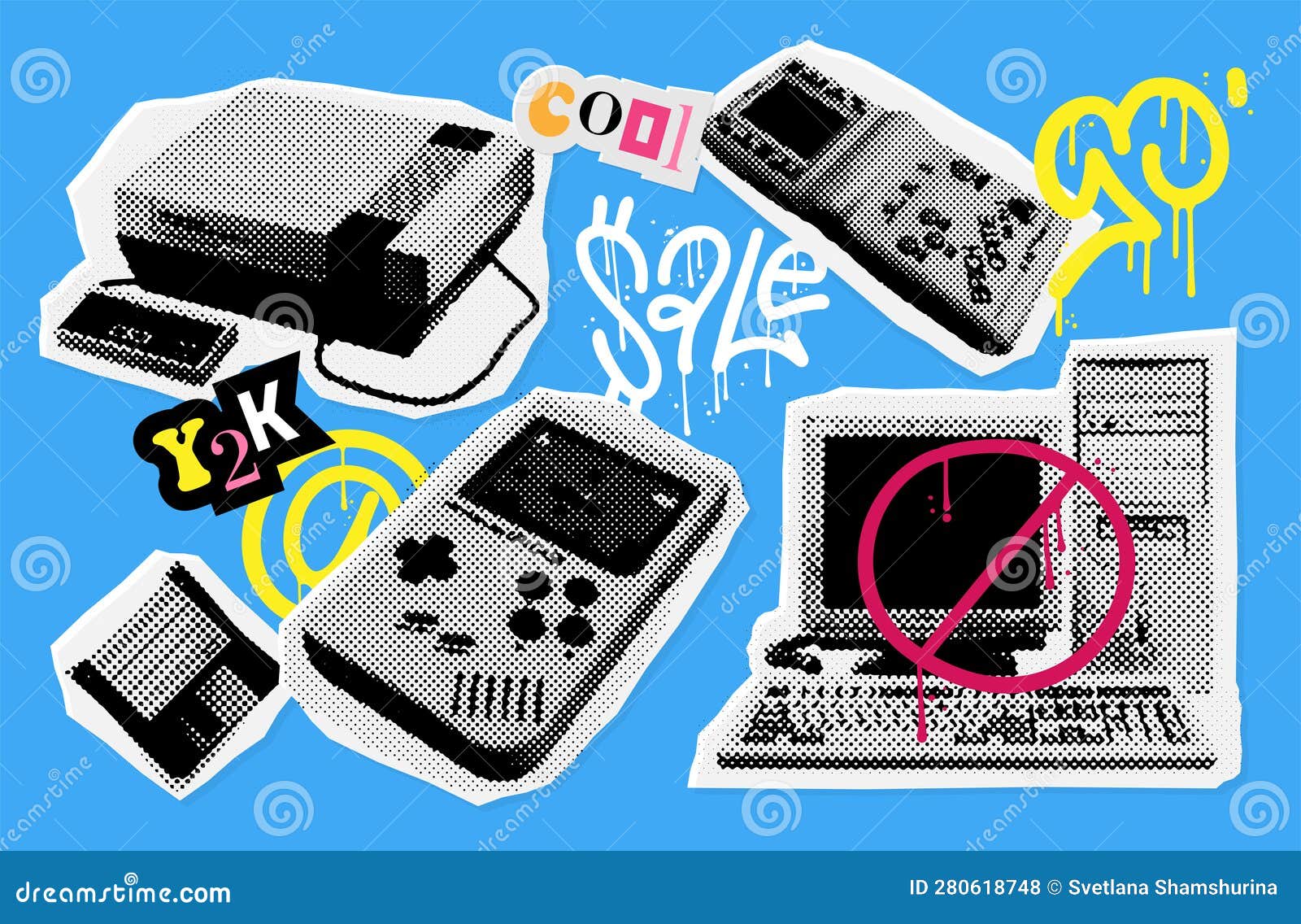 Pc Video Game Collage