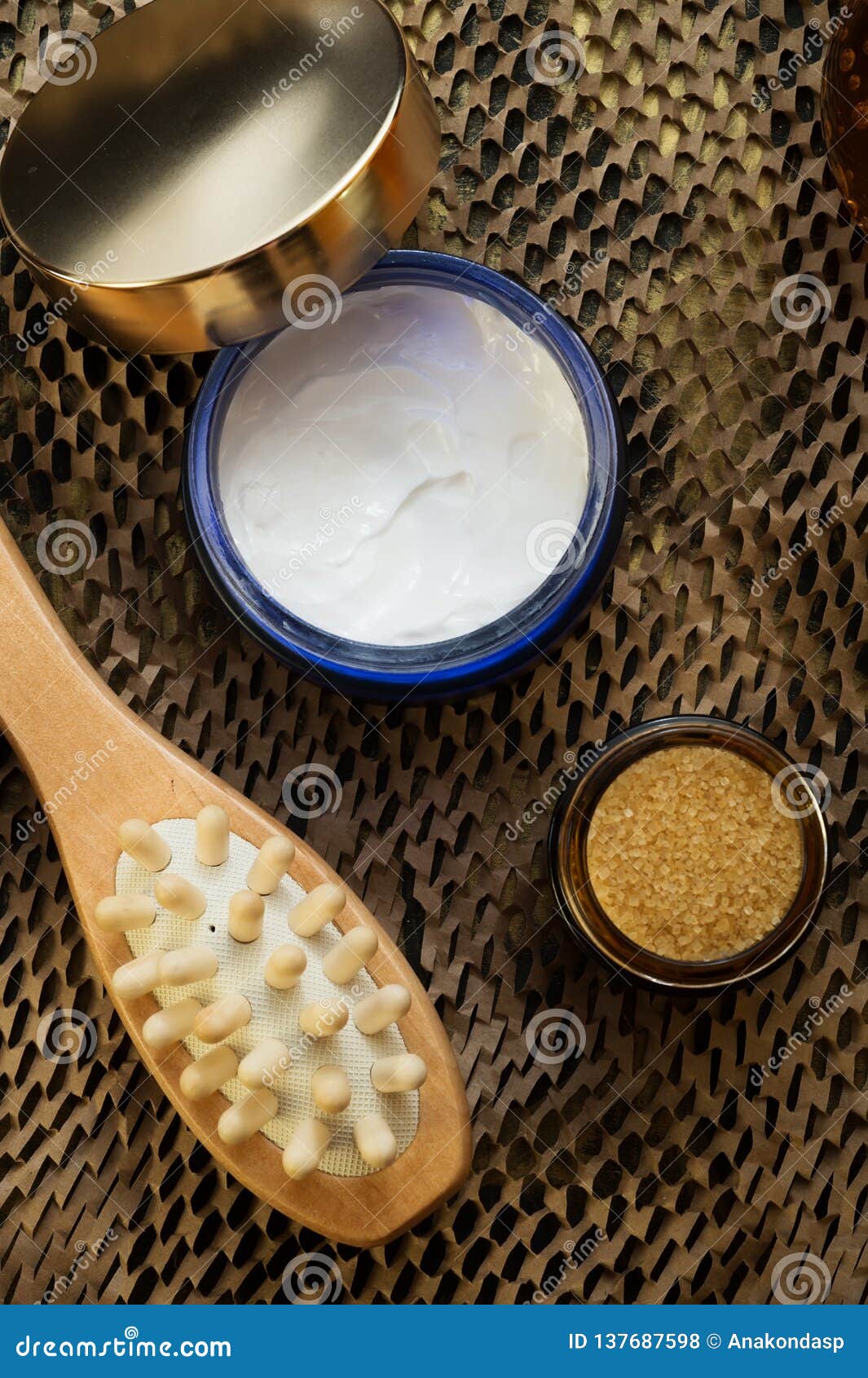 Set of Rich Cosmetics for Luxury Care Stock Photo - Image of product ...