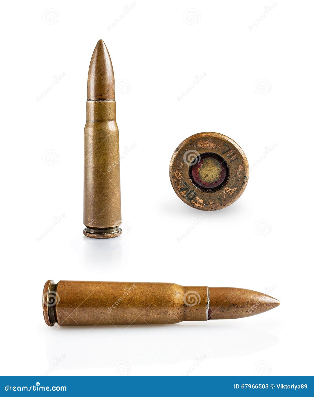 A set of rifle cartridges stock image. Image of ammo - 67966503