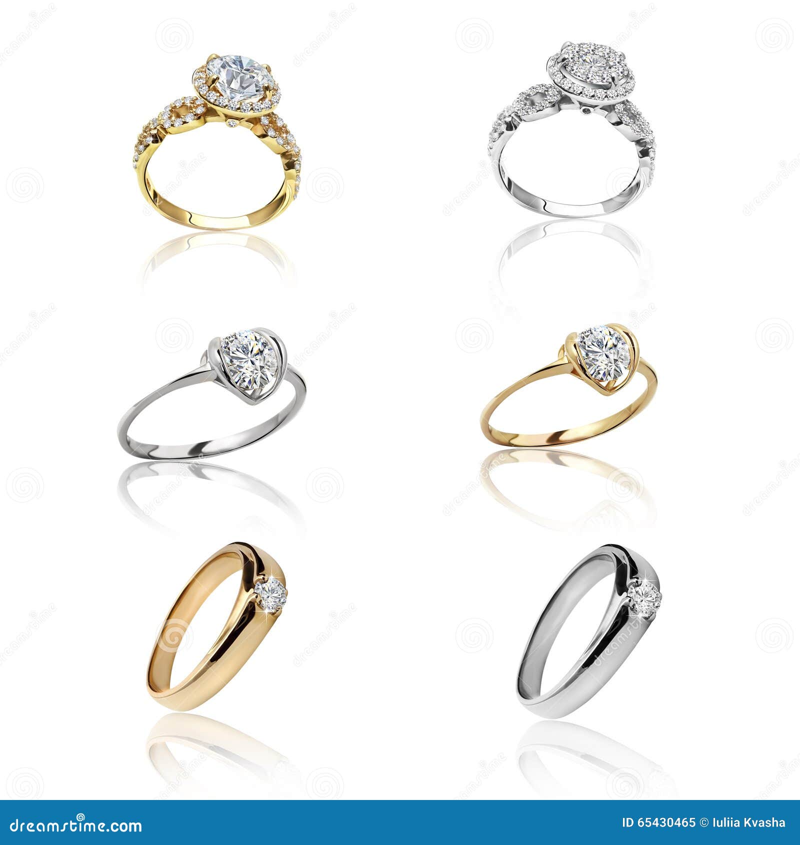 Set of Rings. Best Wedding Engagement Ring Stock Image - Image of gift ...