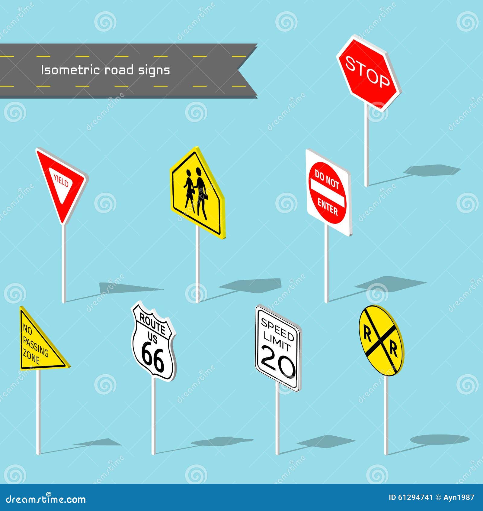 Isometric Stop Signs Stock Illustrations – 245 Isometric Stop Signs ...