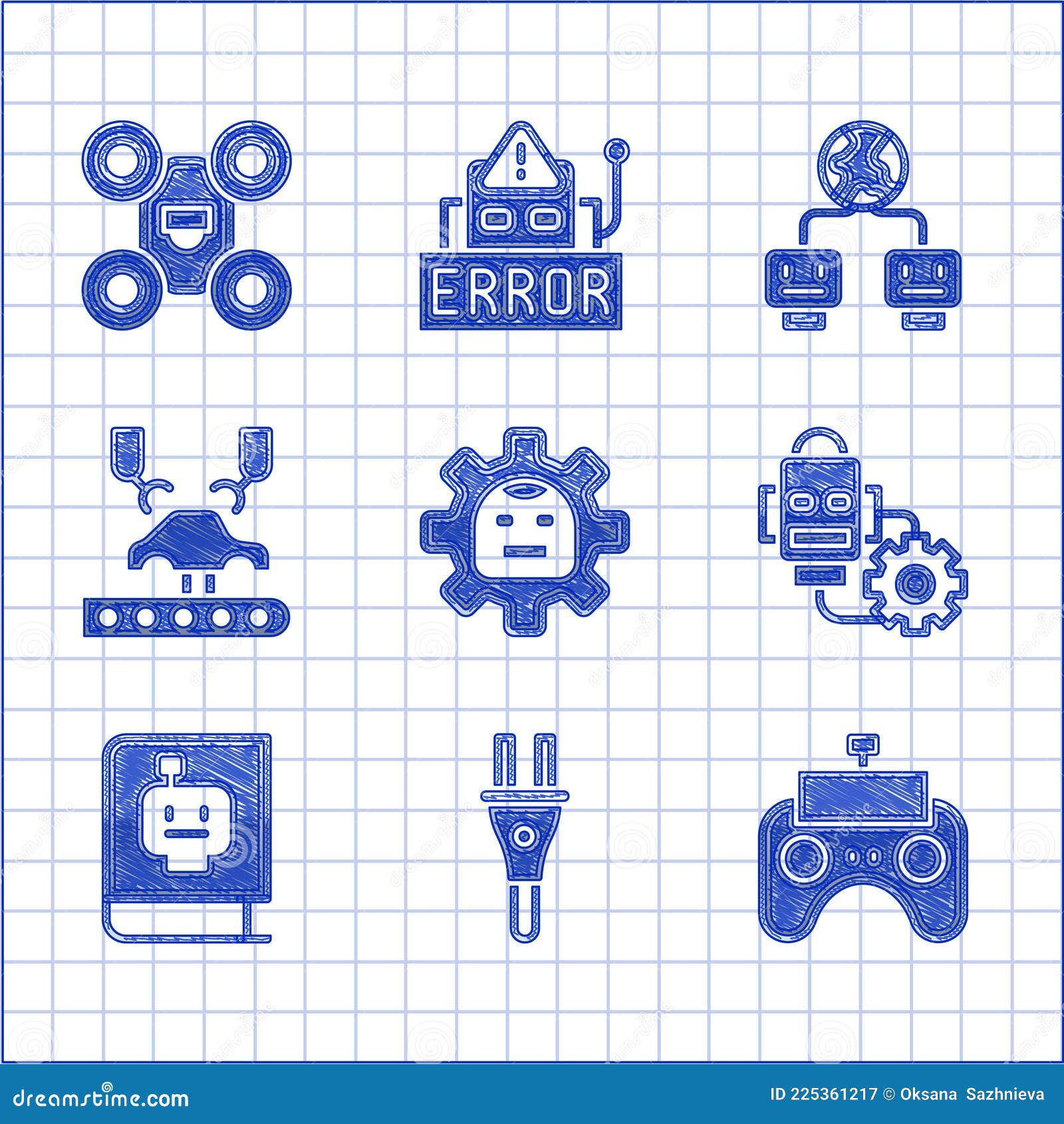 Set Robot, Electric Plug, Remote Control, Setting, User Manual, Robotic ...