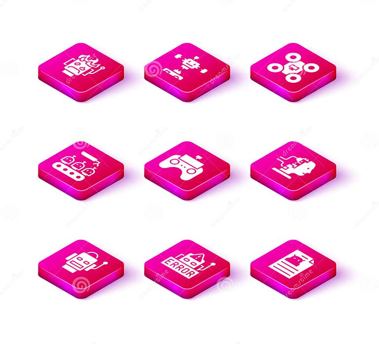 Set Robot, Error in Robot, Industrial Production of Robots, Remote ...