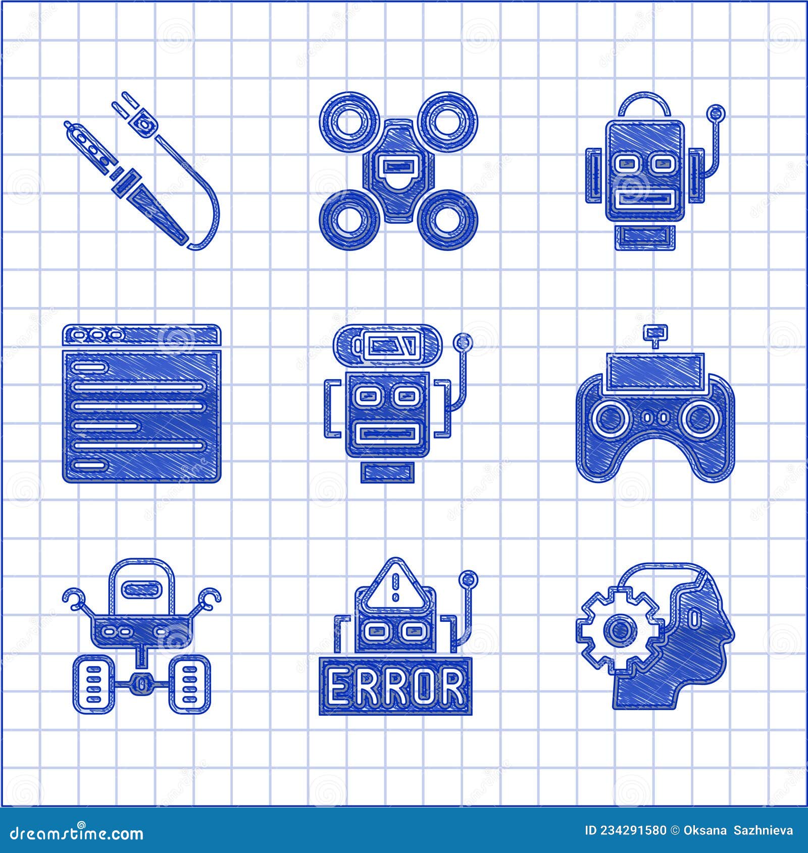 Set Robot Low Battery Charge, Error in Robot, Humanoid, Remote Control ... Set Robot Low Battery Charge, Error in Robot, Humanoid, Remote Control ...