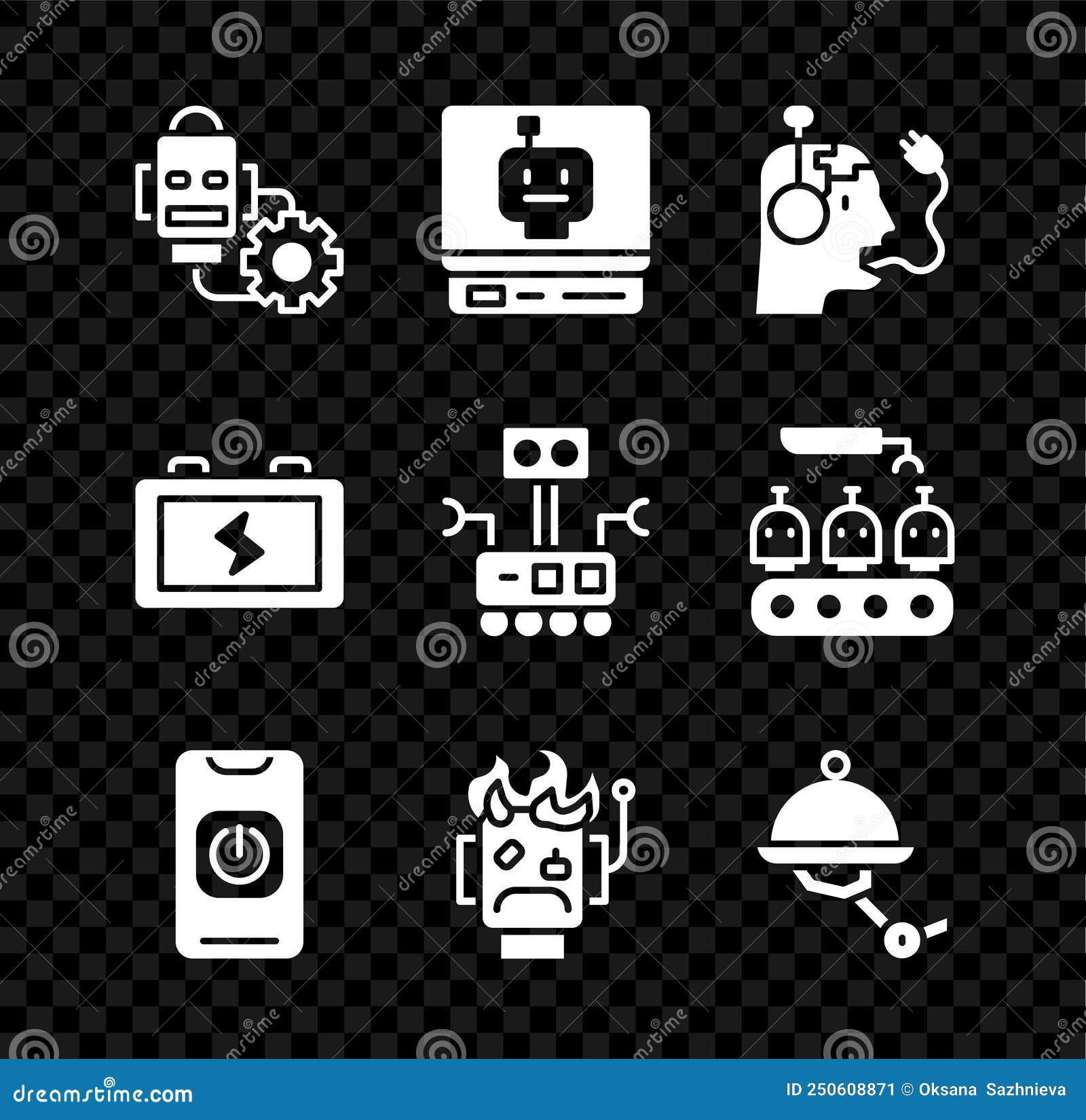 Set Robot Setting, Charging Battery, Turn Off Robot from Phone, Burned ... Set Robot Setting, Charging Battery, Turn Off Robot from Phone, Burned ...
