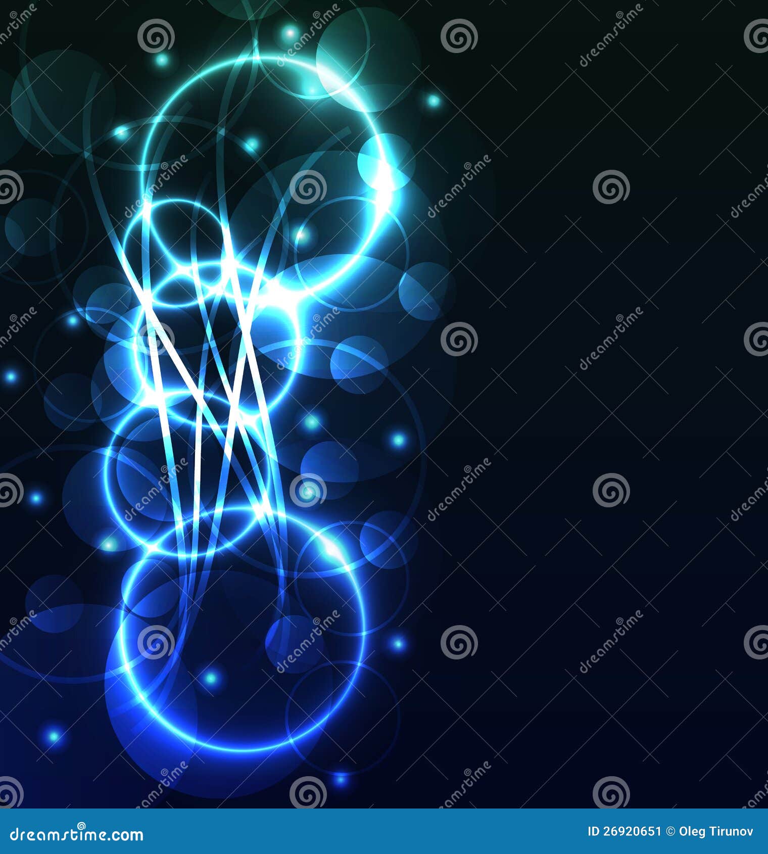 Set Round Bubbles with Light Effects Stock Vector - Illustration of ...