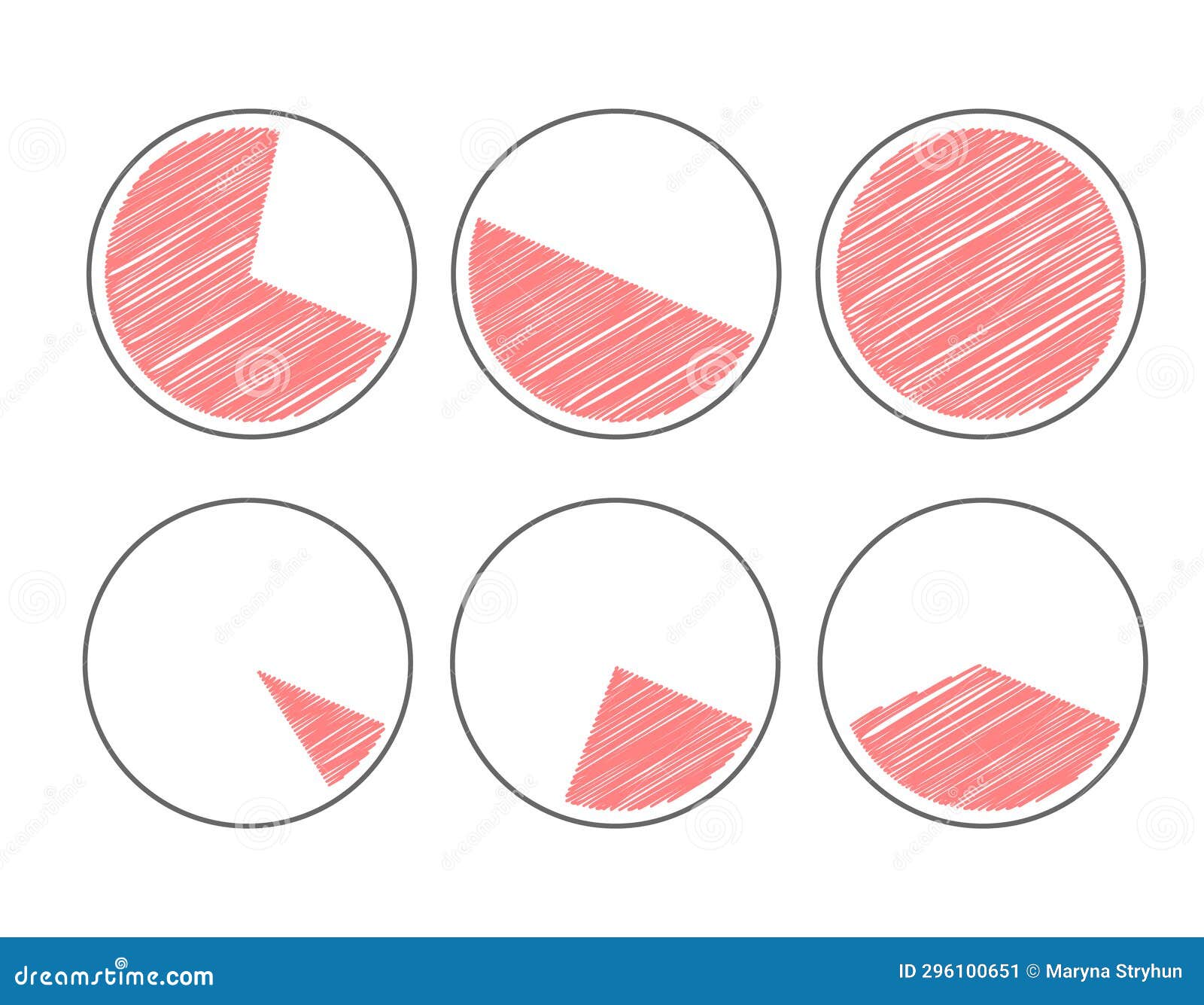 Set Of Round Charts. Vector Illustration | CartoonDealer.com #45202882