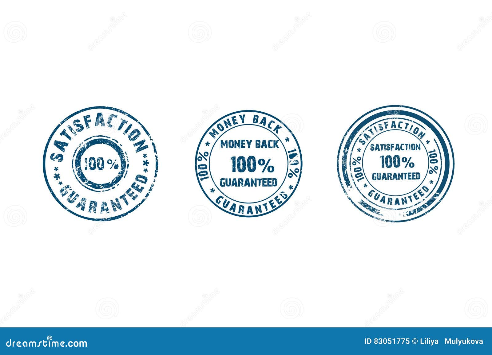Set of round stamps stock vector. Illustration of scratched - 83051775