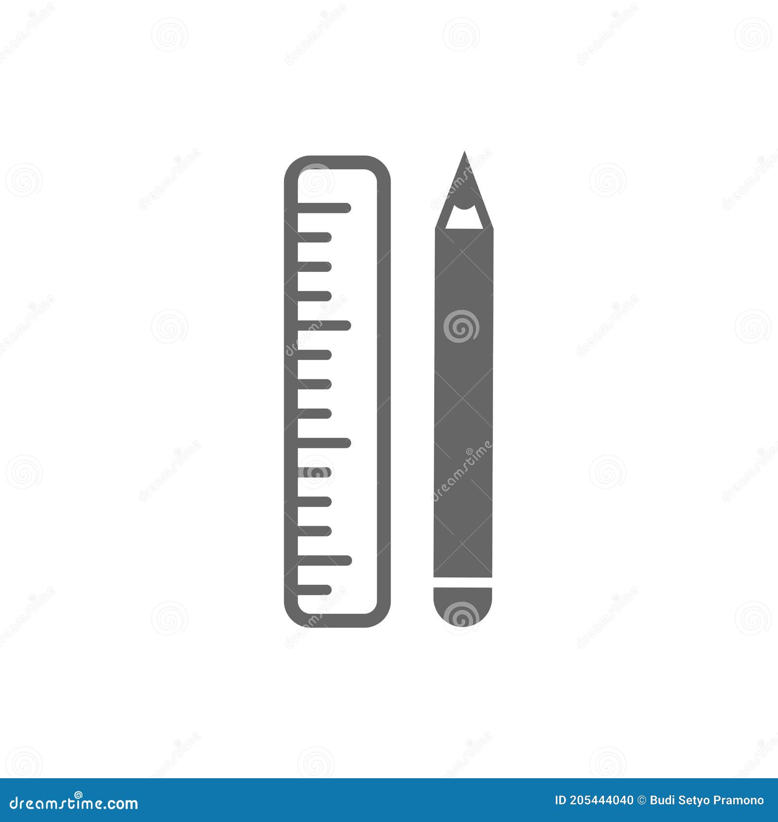 Set of Ruler Tools Icon Vector, Engineering Simple Icon Template ...