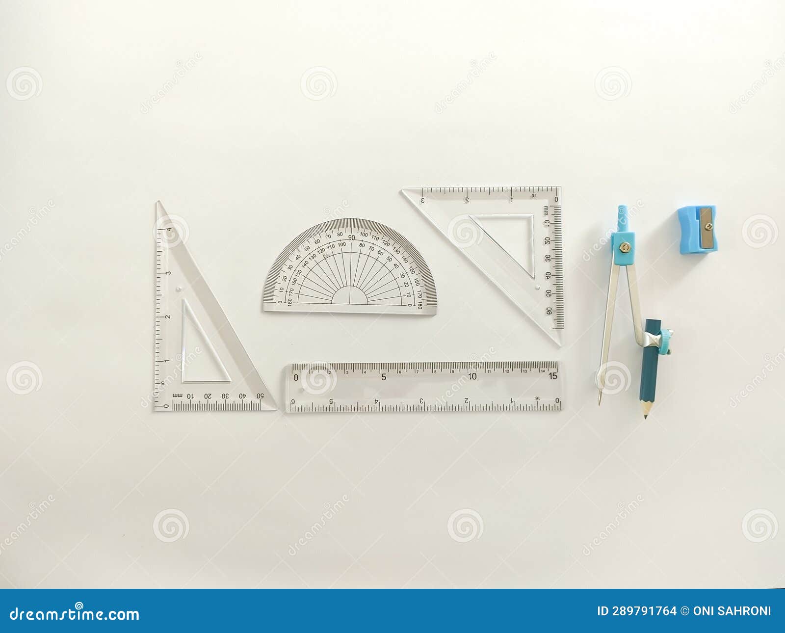 Set of ruler and compass stock photo. Image of furniture - 289791764