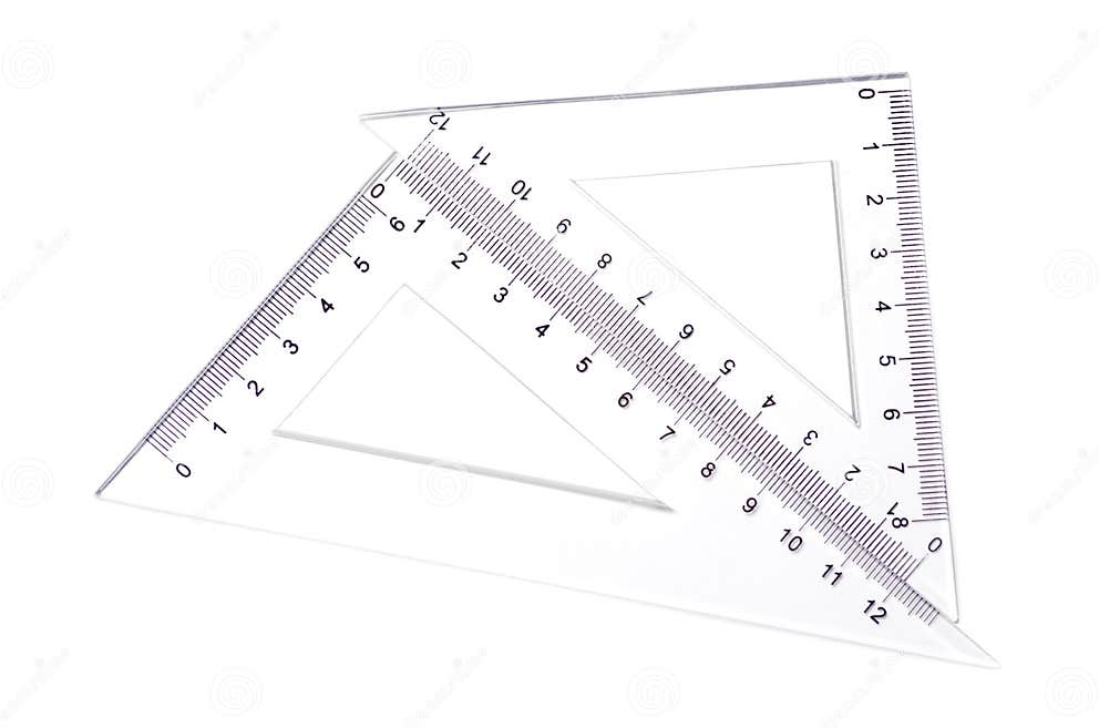 Set of rulers stock photo. Image of angle, inch, line - 93188414